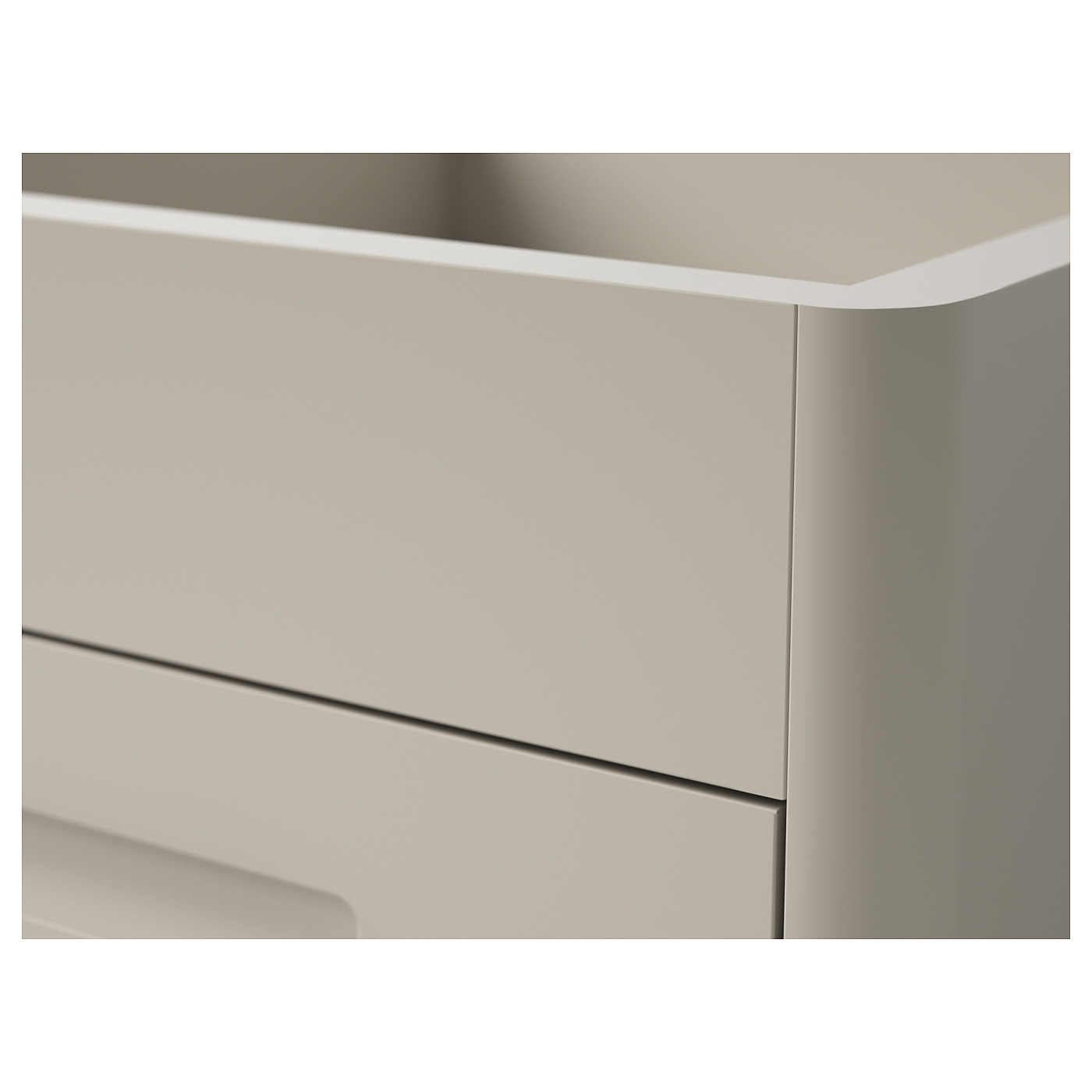 IDÅSEN drawer unit with smart lock beige - IKEA