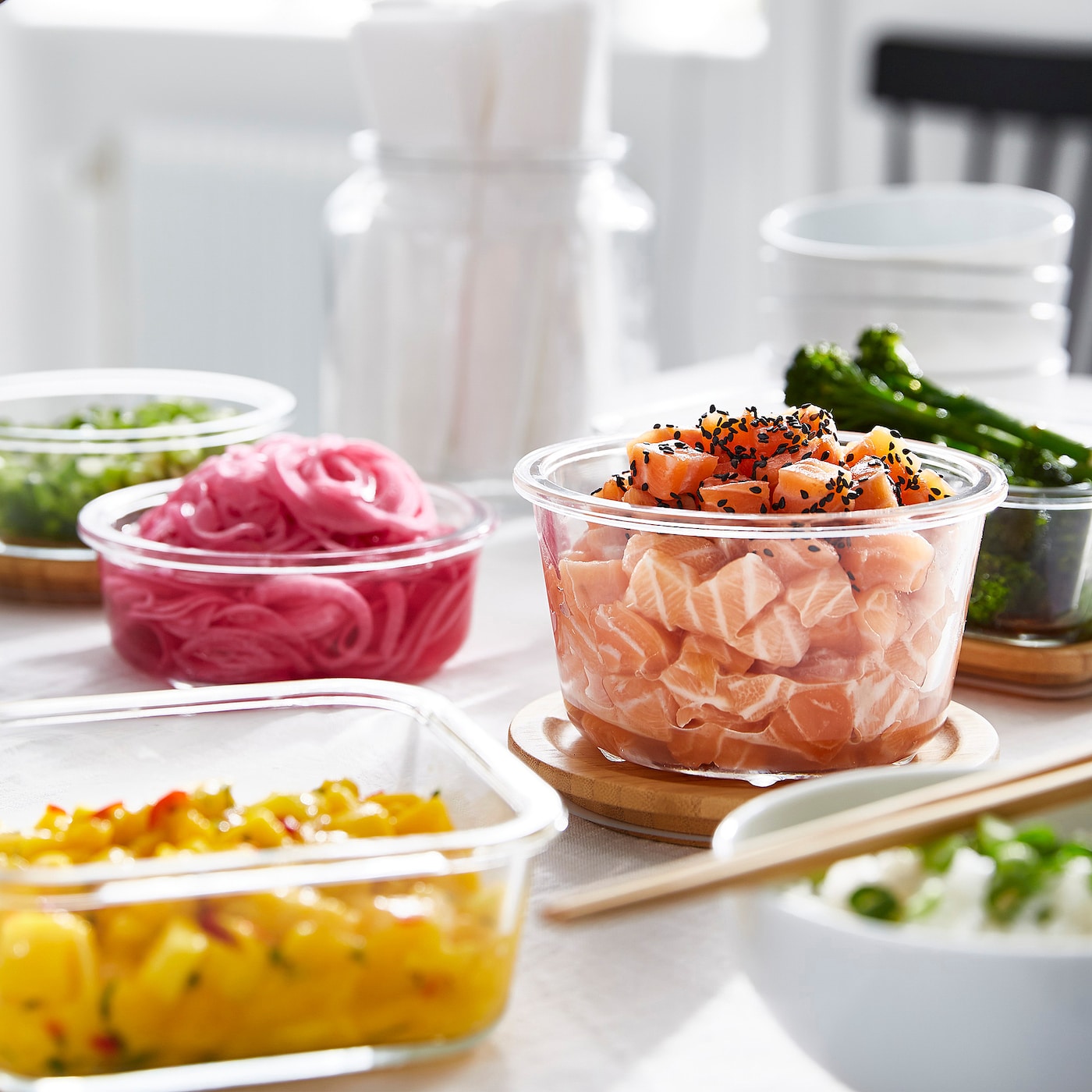 IKEA 365 food container round glass IKEA