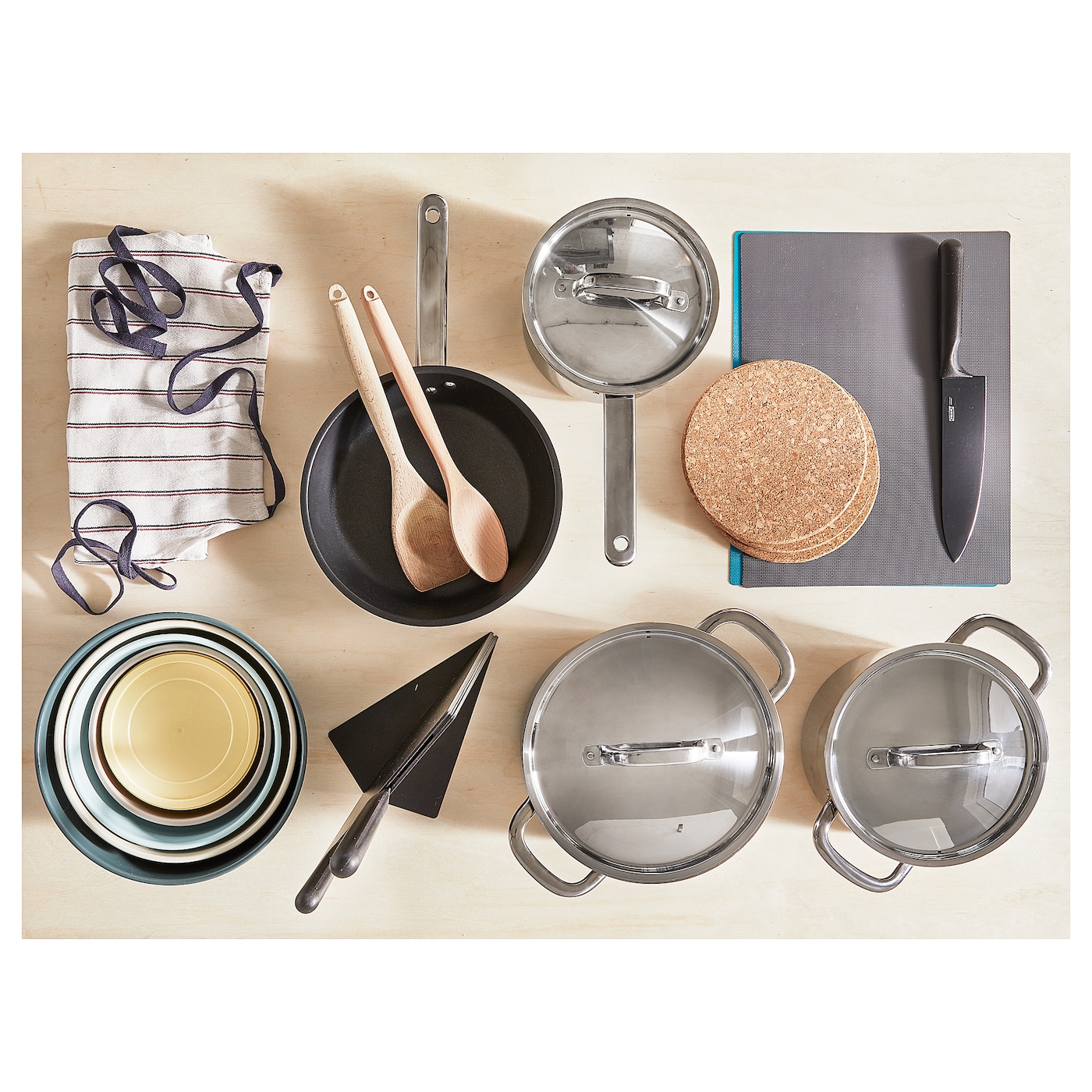 IKEA 365+ pot with lid stainless steel - IKEA