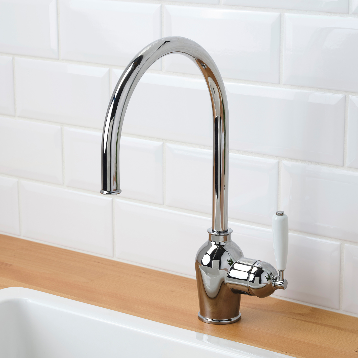 INSJÖN kitchen mixer tap chrome-plated - IKEA