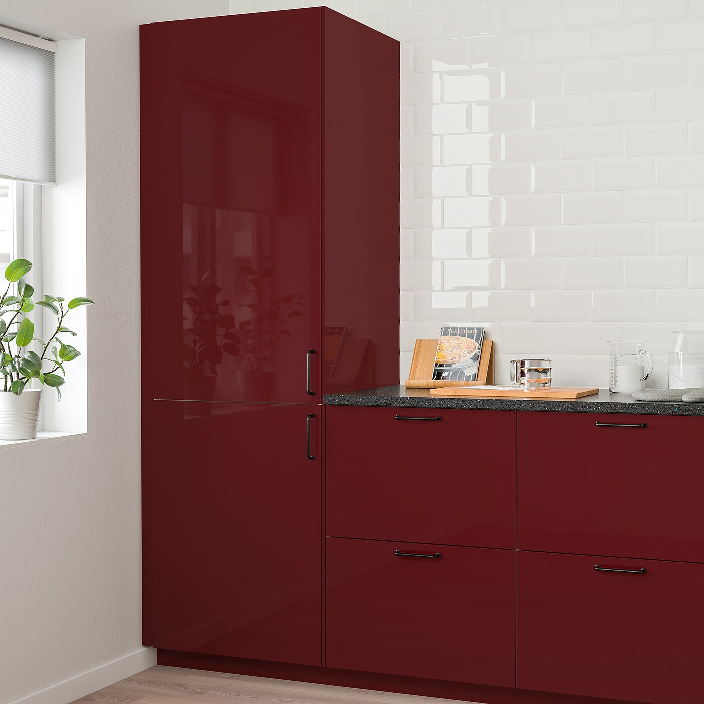 Ikea Red Kitchen Cabinets New Metod Kitchen From IKEA The Design