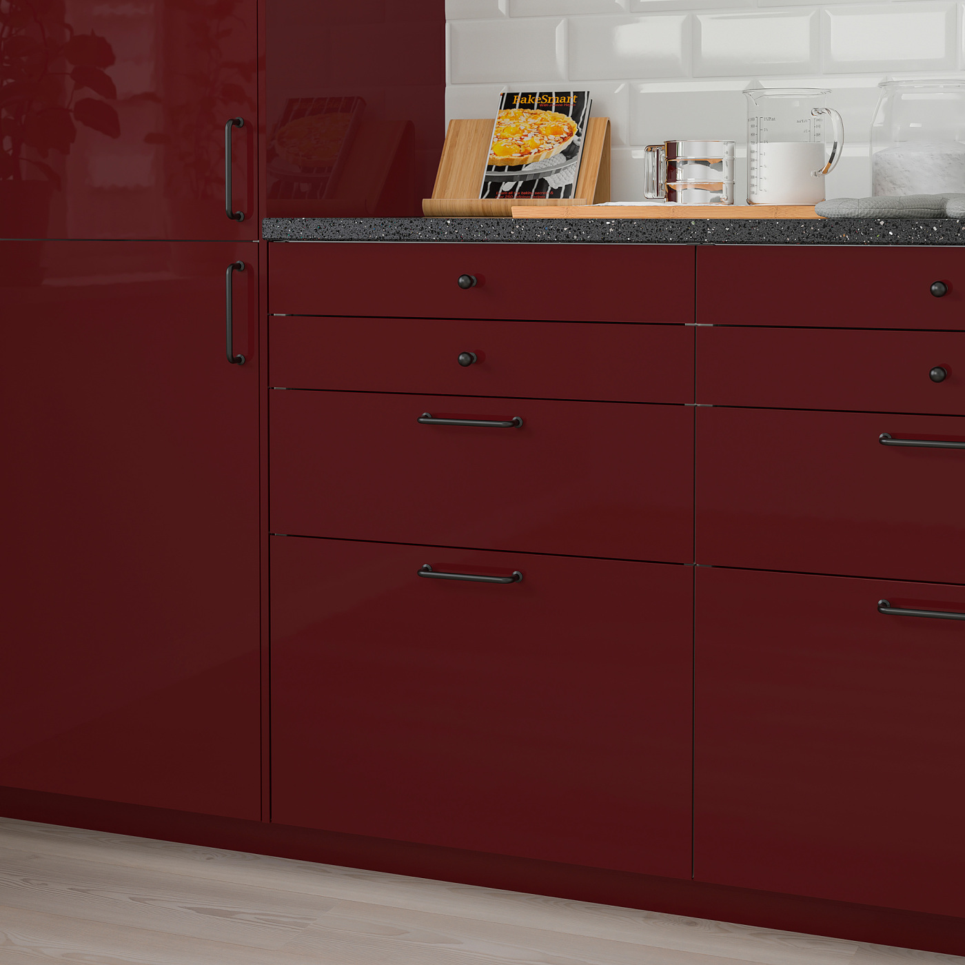 Ikea Red Kitchen Cabinets New Metod Kitchen From IKEA The Design