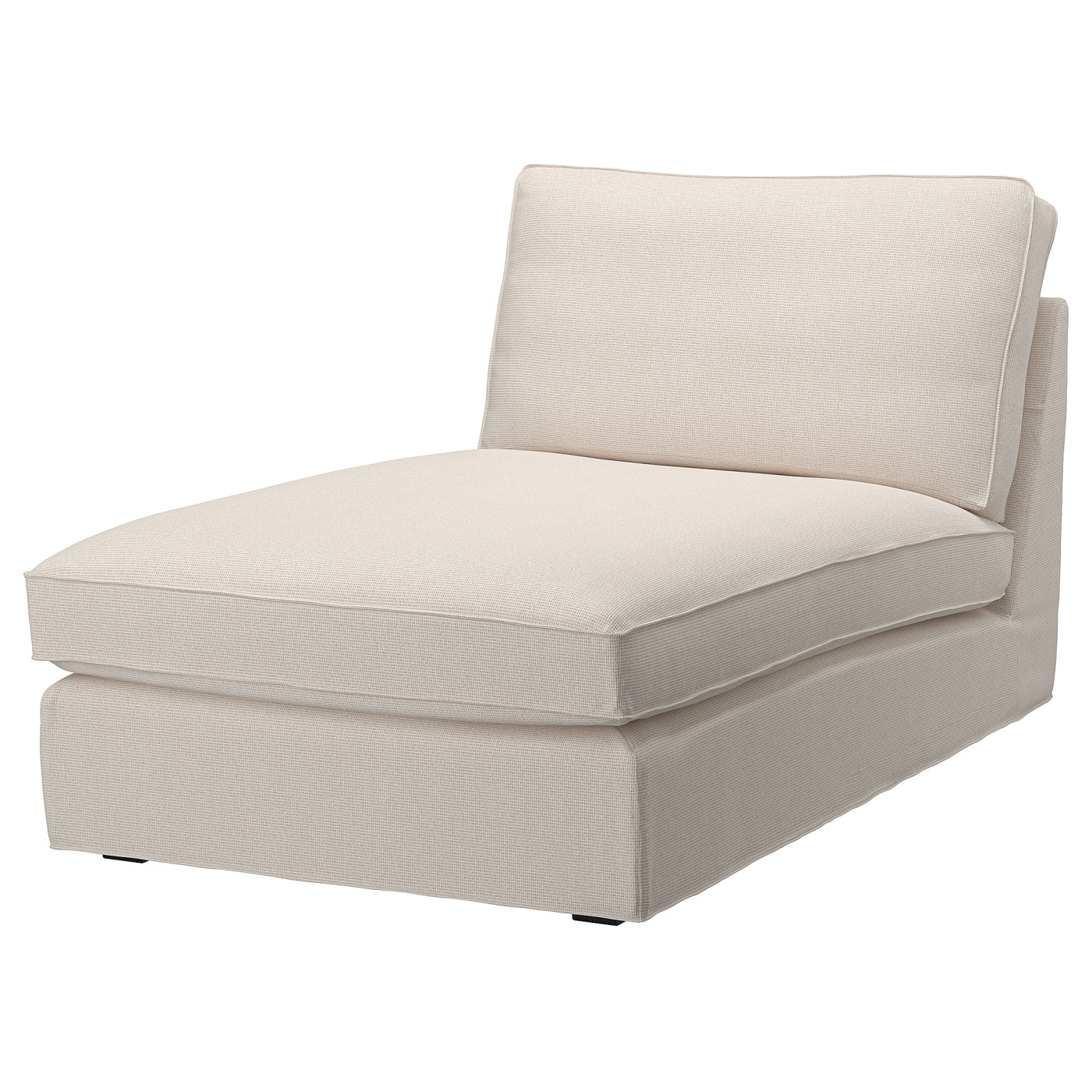 KIVIK chaise longue Tresund light beige - IKEA