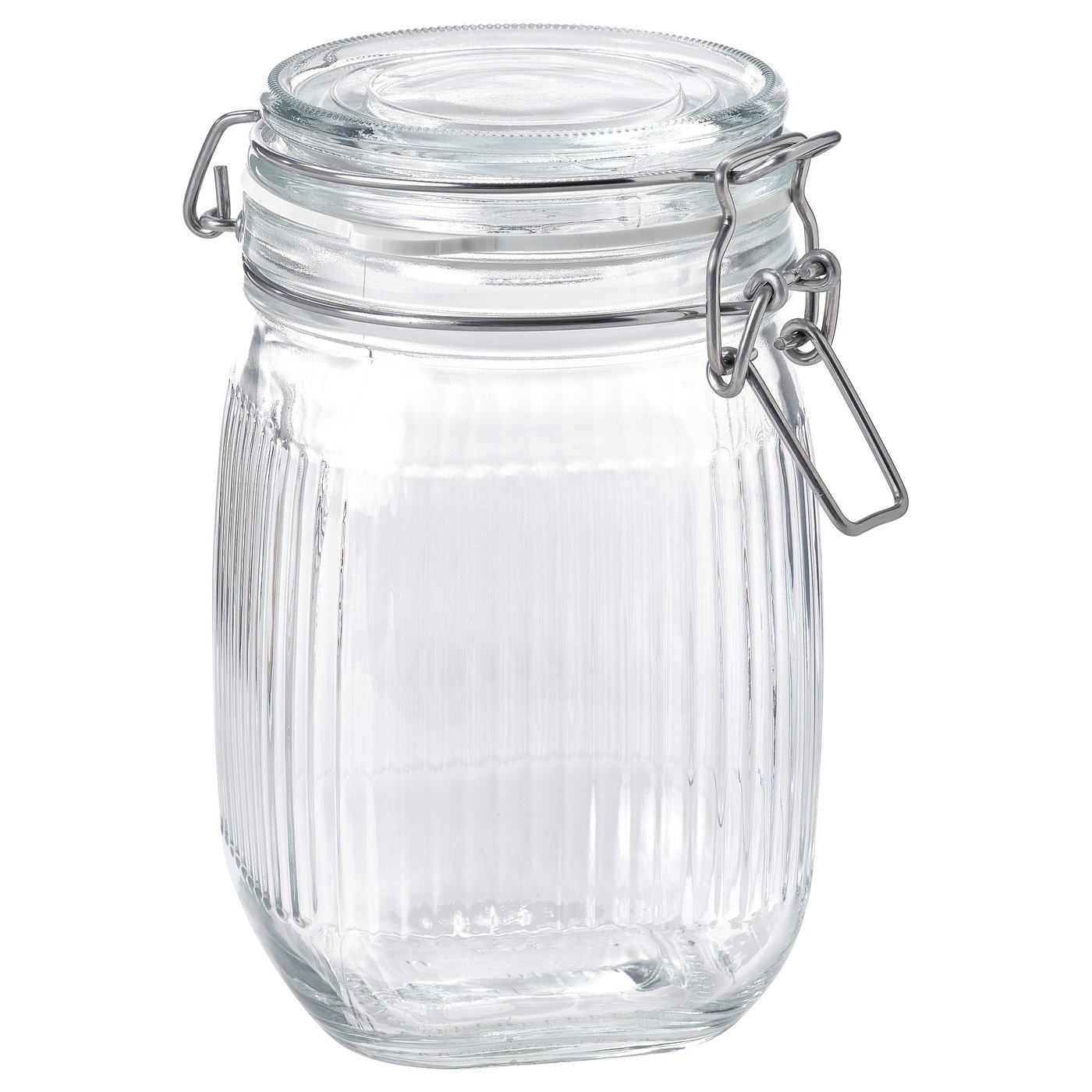 KÖSSEBÄR jar with lid clear glass - IKEA