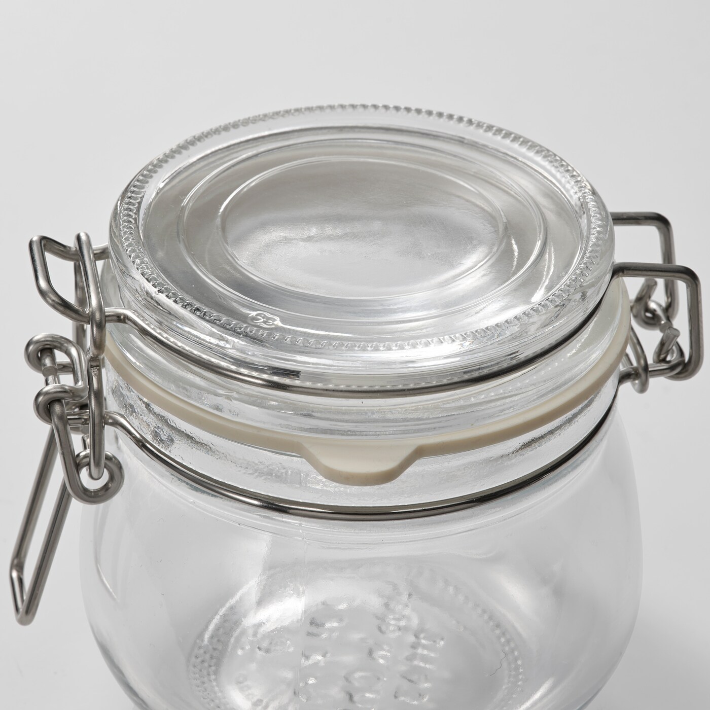 KORKEN jar with lid clear glass - IKEA