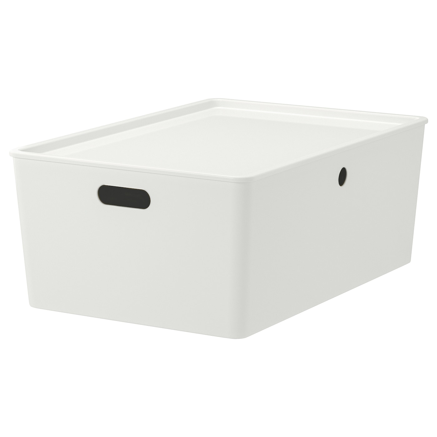 KUGGIS box with lid white IKEA
