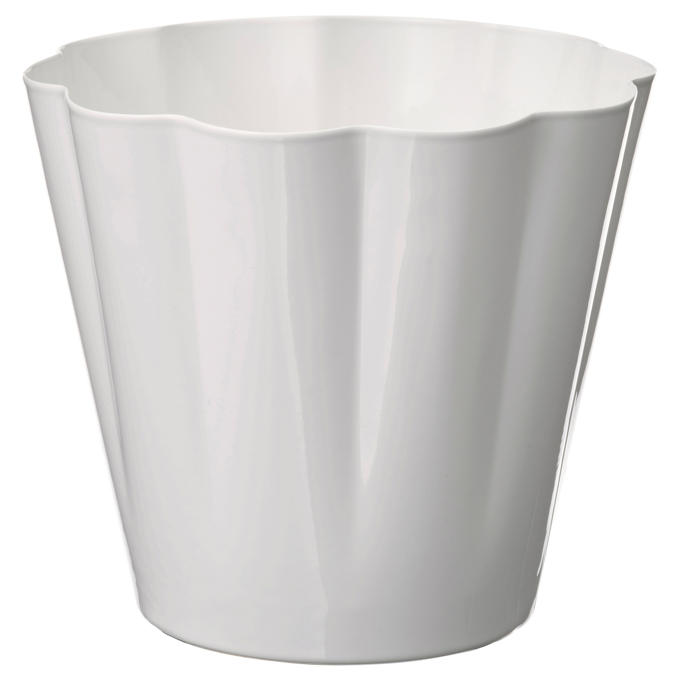 KVASTSPIREA plant pot in/outdoor/off-white - IKEA