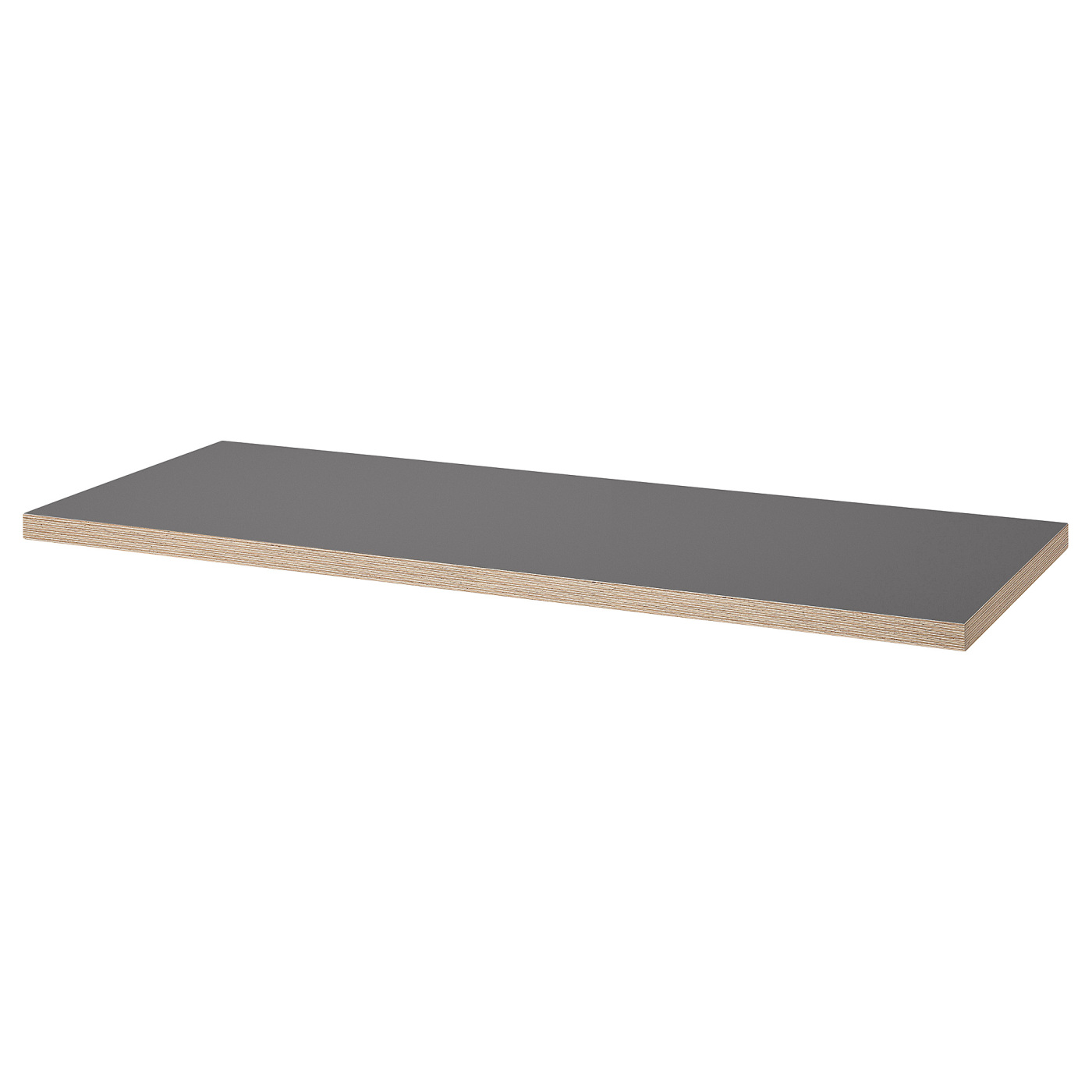 LAGKAPTEN / ADILS desk grey/wood effect black - IKEA