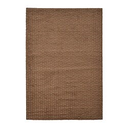 LANGSTED rug, low pile light brown - IKEA