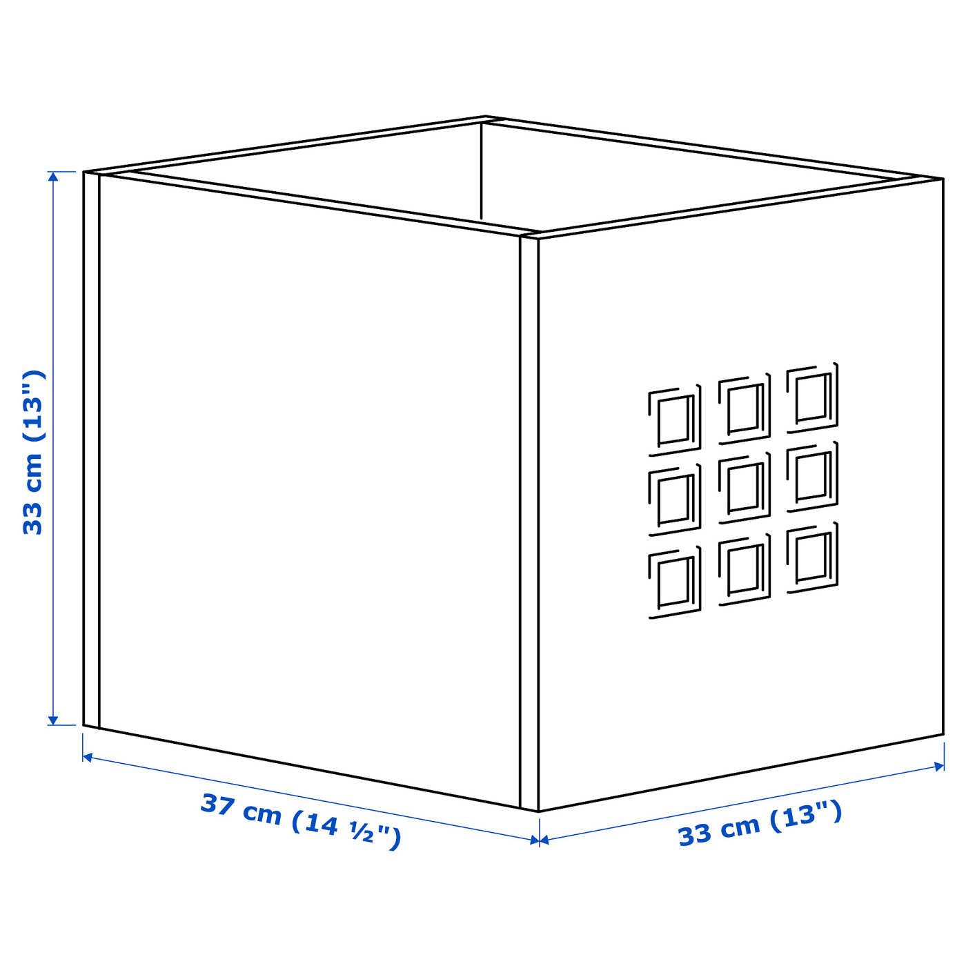 LEKMAN box white - IKEA