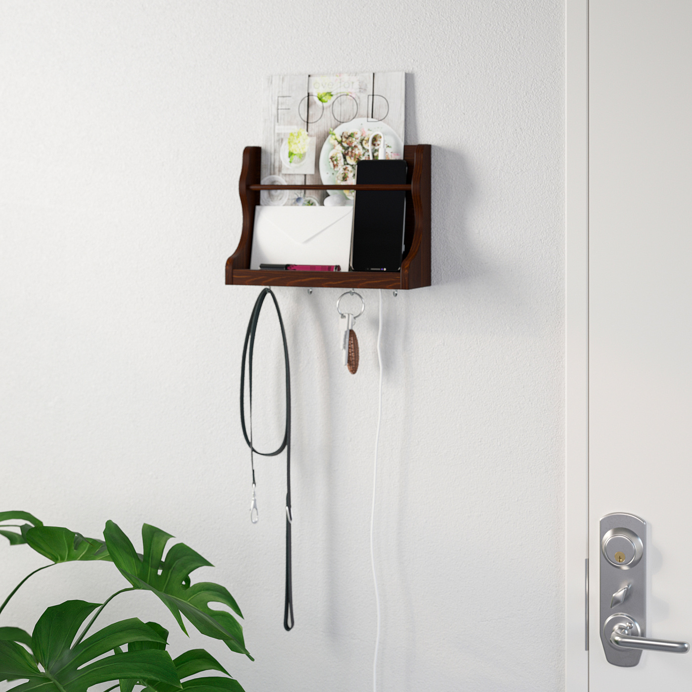 LEVLA wall organiser dark brown - IKEA