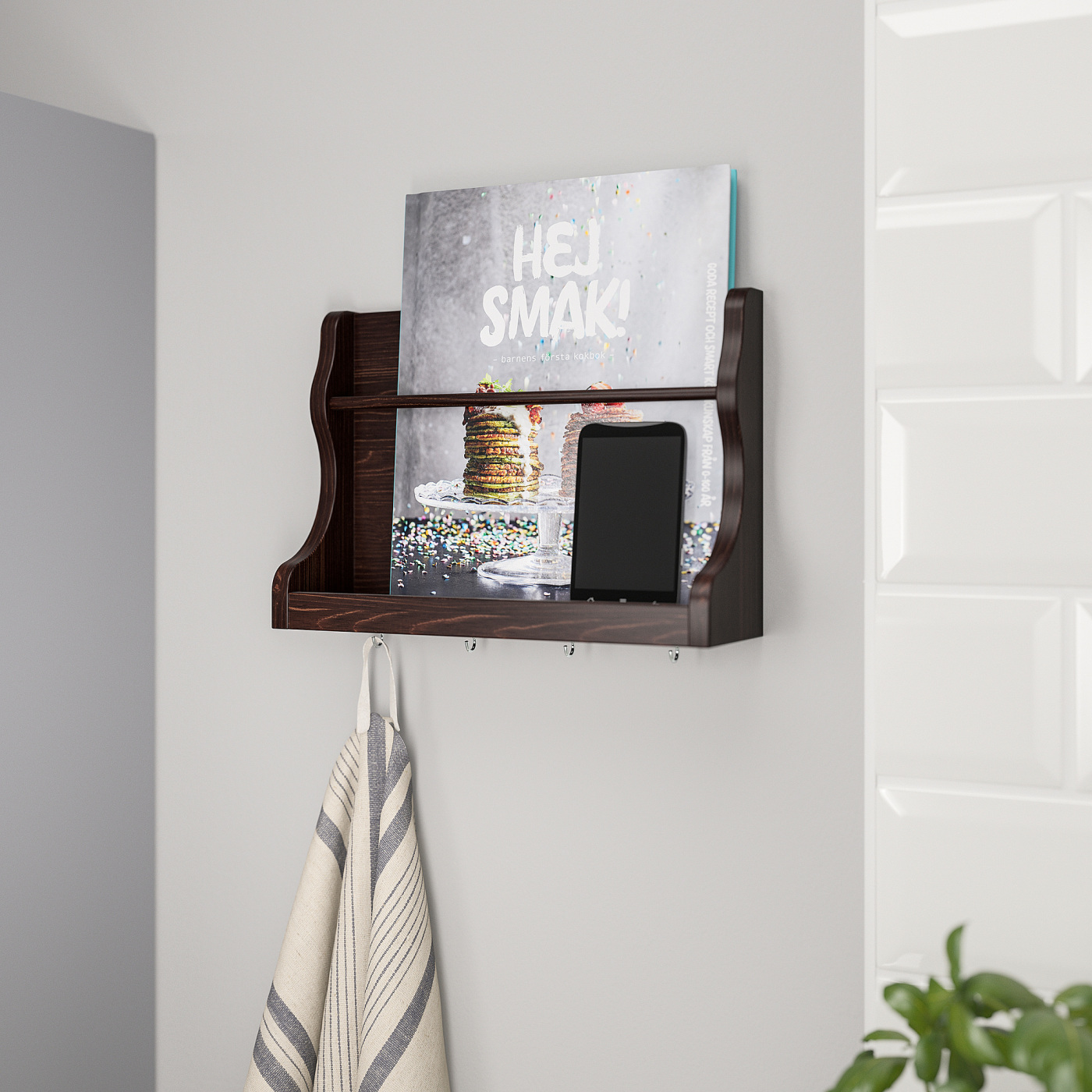 LEVLA wall organiser dark brown - IKEA