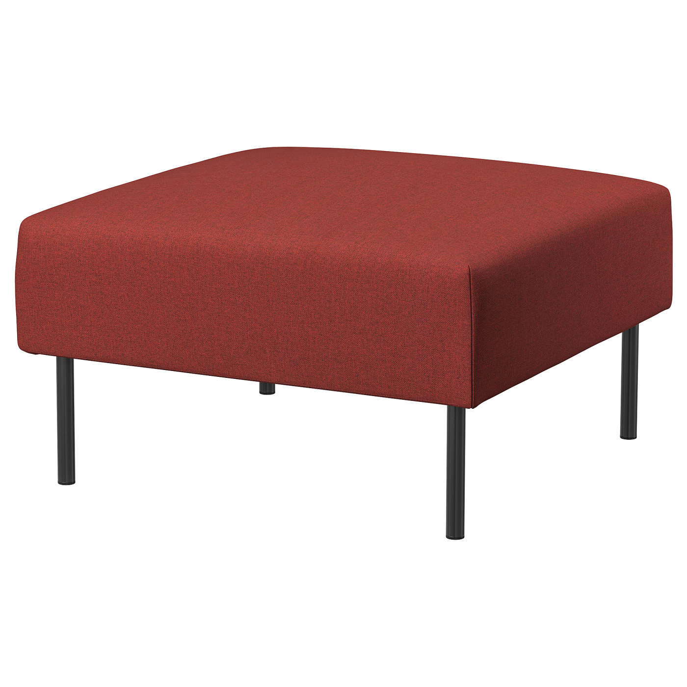 LILLEHEM 1-seat module Gunnared brown-red/metal - IKEA