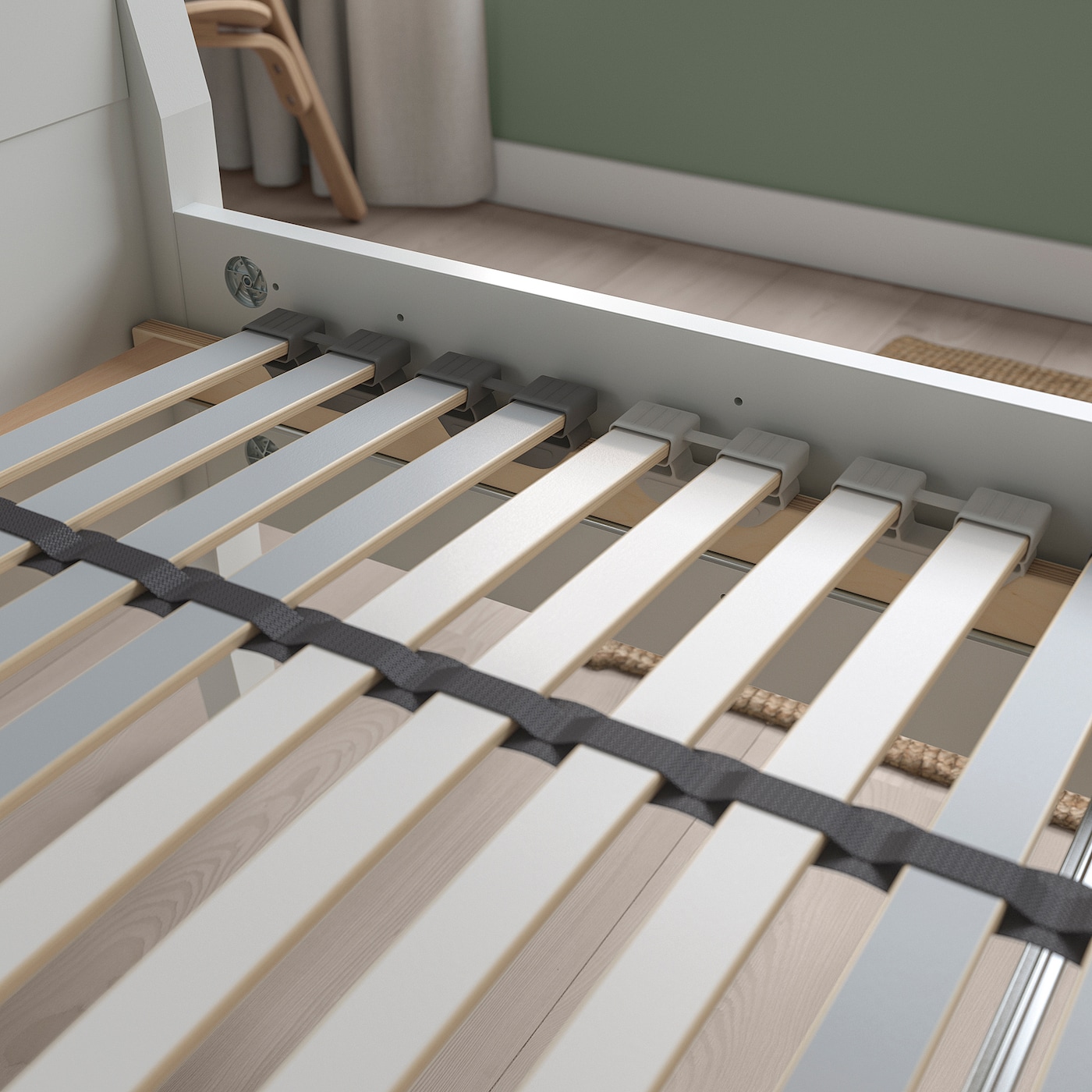 Ikea sultan luroy full slatted bed base store