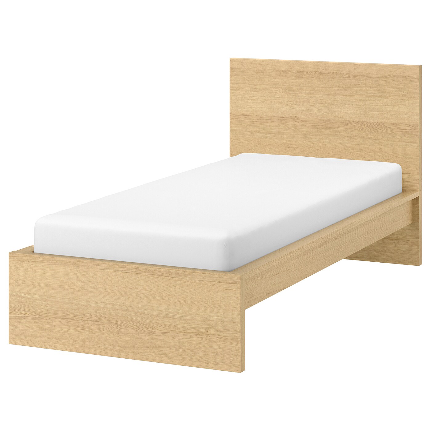 Ikea malm bed oak store