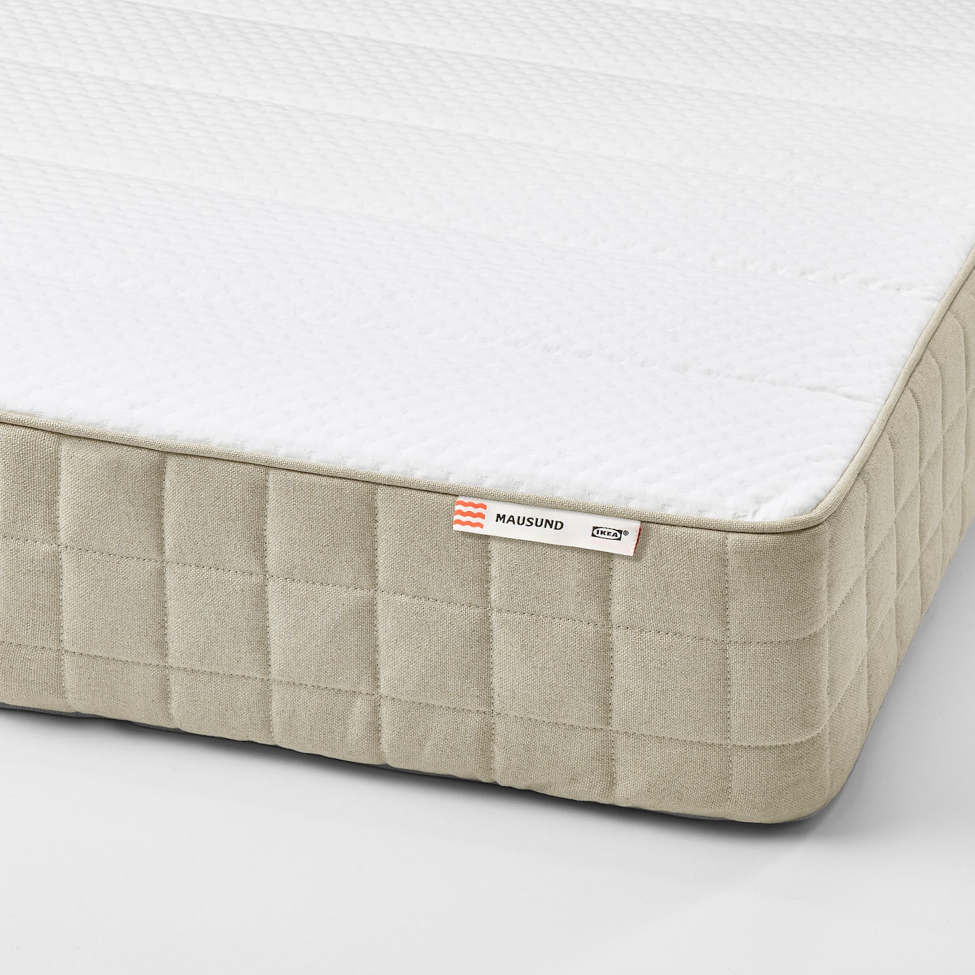 MAUSUND natural latex mattress medium firm natural - IKEA