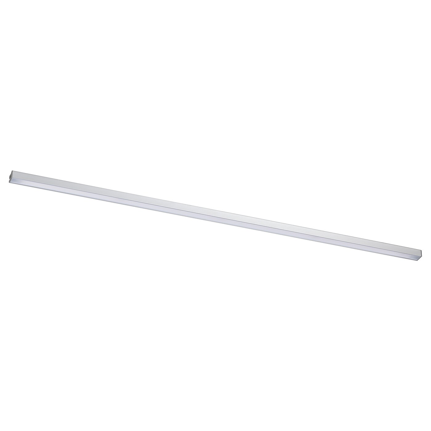 MITTLED LED kitchen worktop lighting strip dimmable aluminium-colour - IKEA