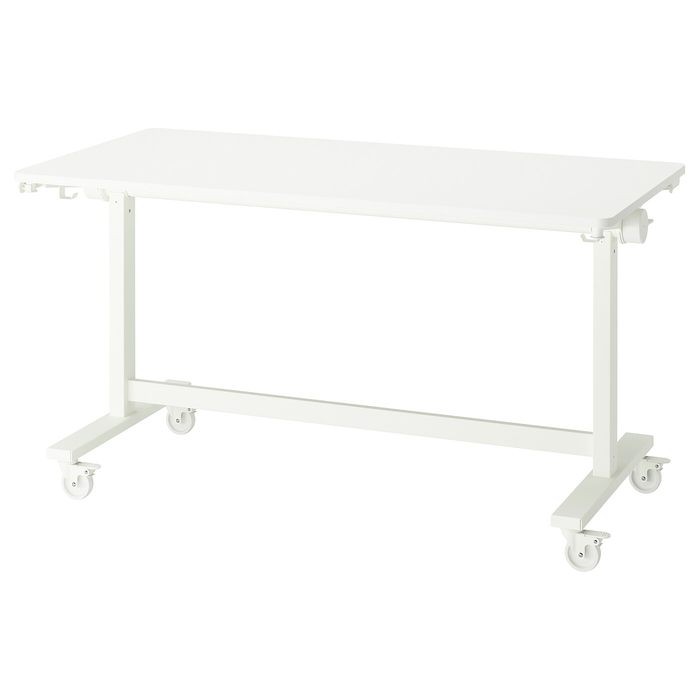 MITTZON foldable table with castors white - IKEA