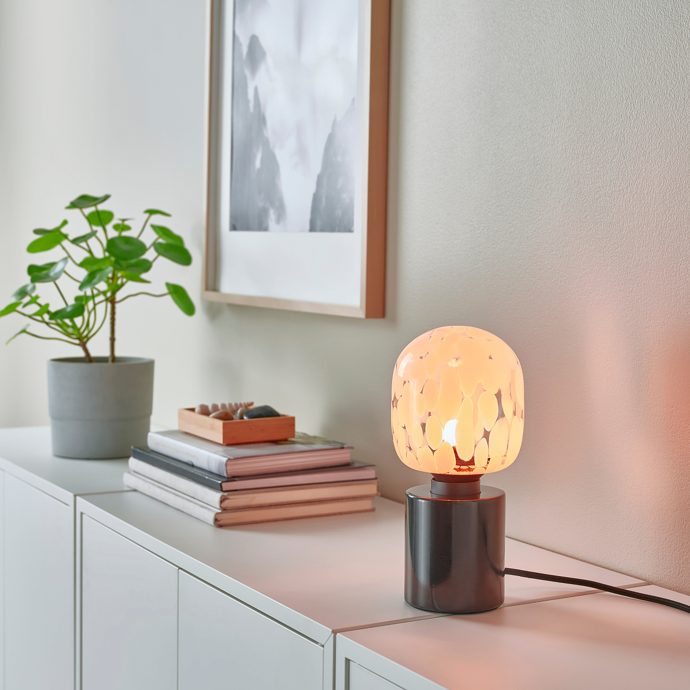 MOLNART LED bulb E27 240 lumen tube-shaped white/clear glass - IKEA