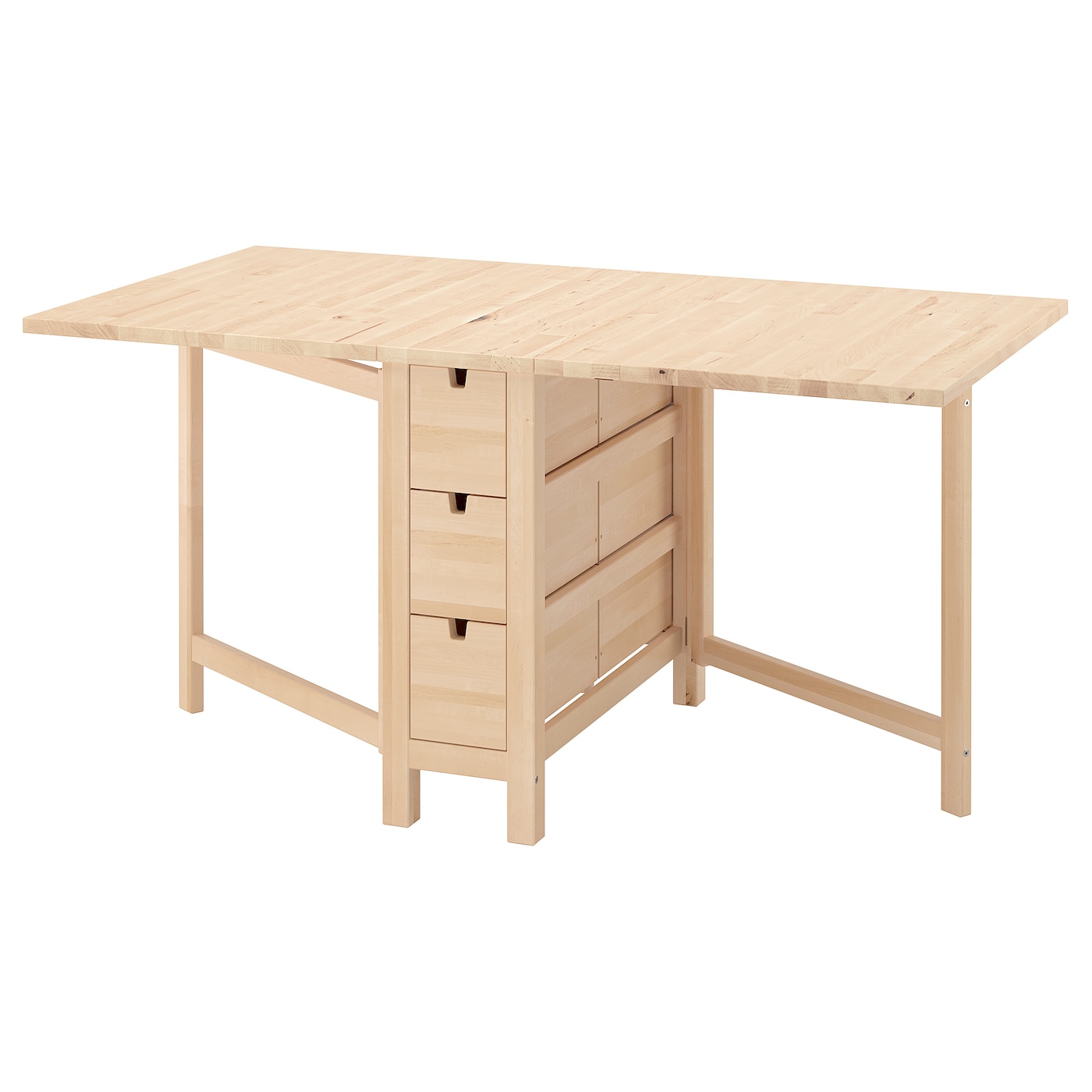 NORDEN gateleg table birch - IKEA