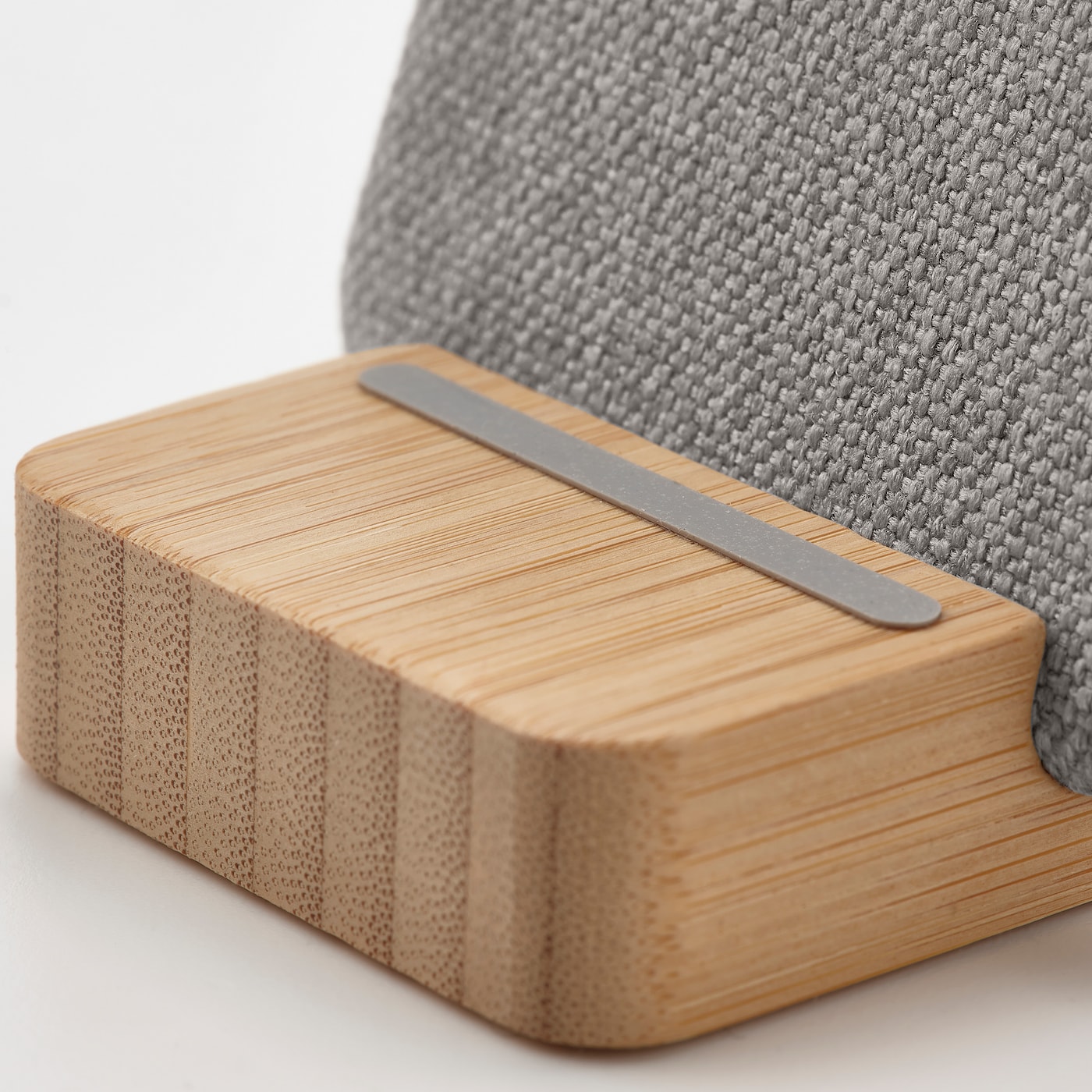 NORDMÄRKE wireless charging stand bamboo - IKEA