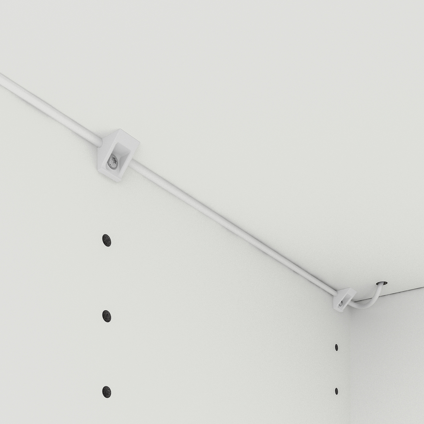 ÖVERSIDAN LED wardrobe lighting strp w sensor dimmable white - IKEA
