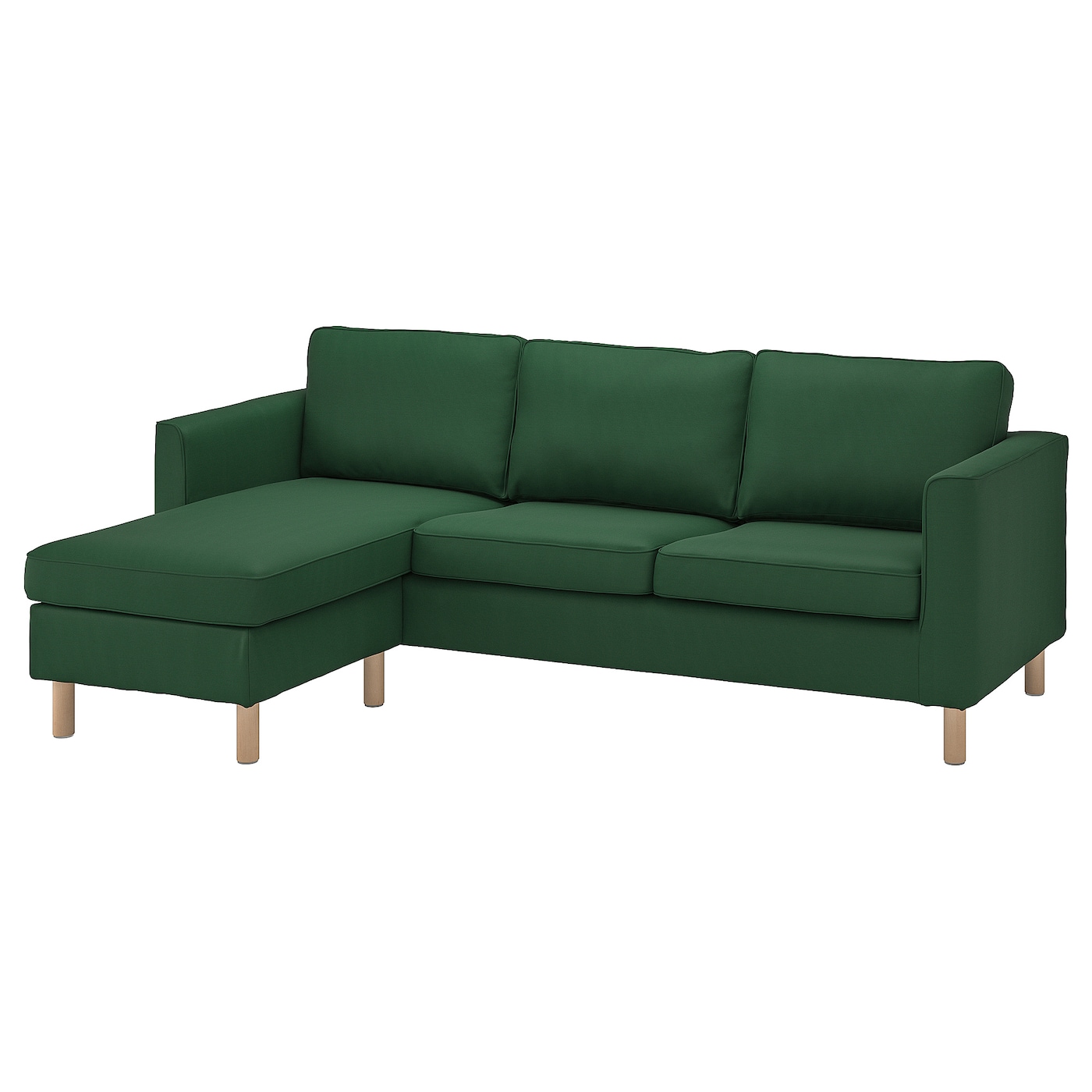 Green sofa chaise store