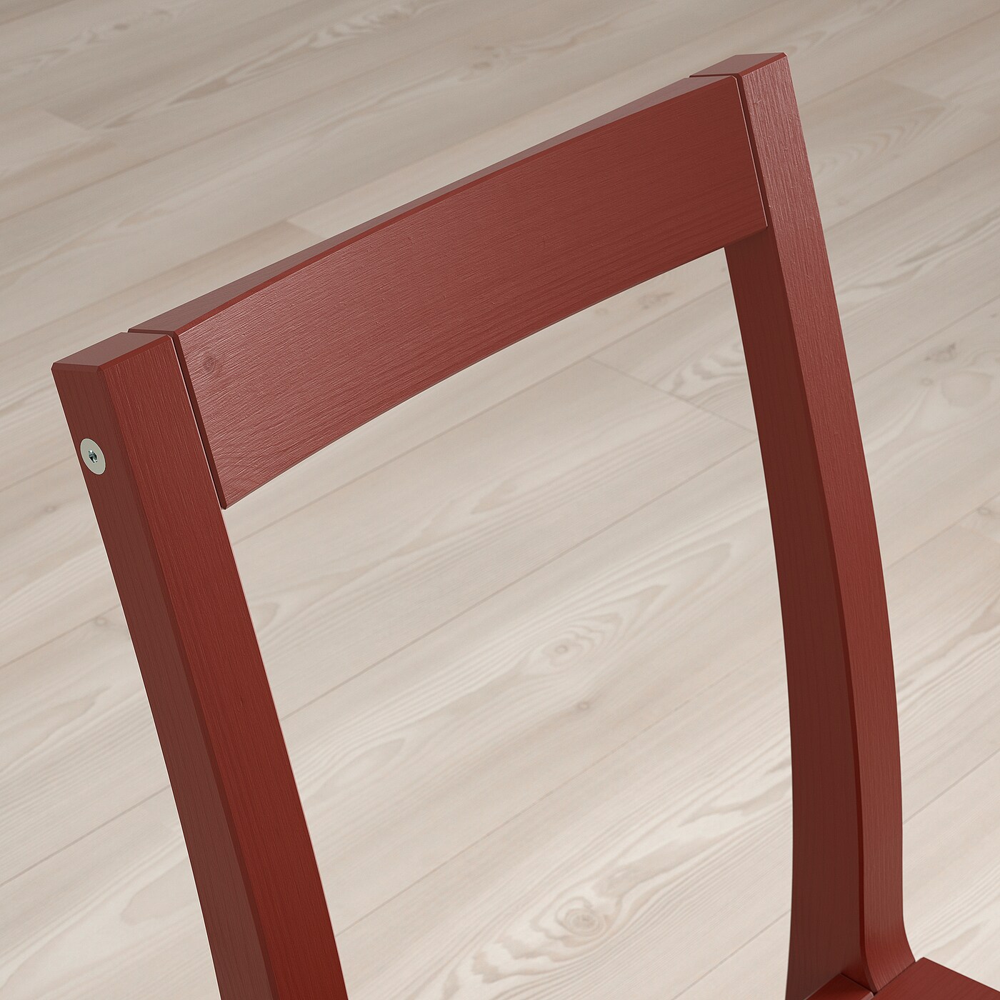 PINNTORP chair red stained - IKEA