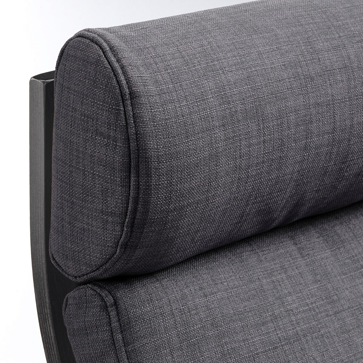 POANG armchair black brown Skiftebo dark grey IKEA