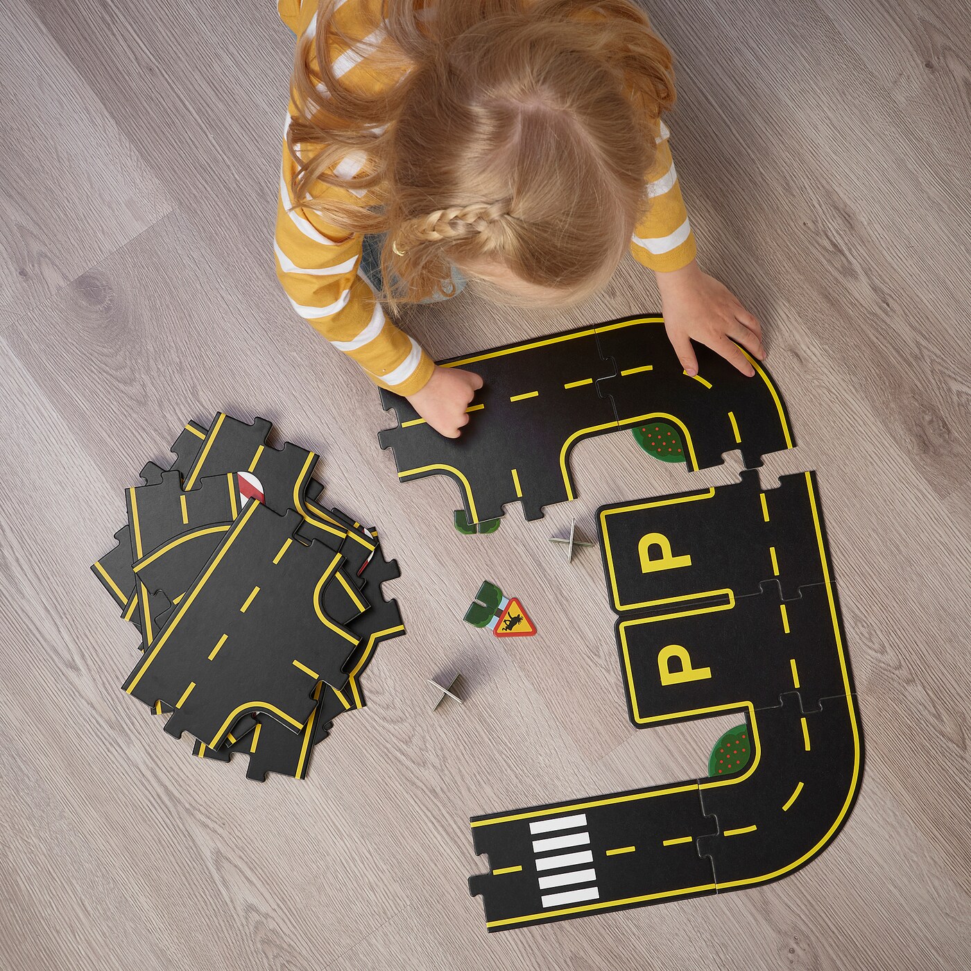 RÄVUNGE 23-piece car track set - IKEA