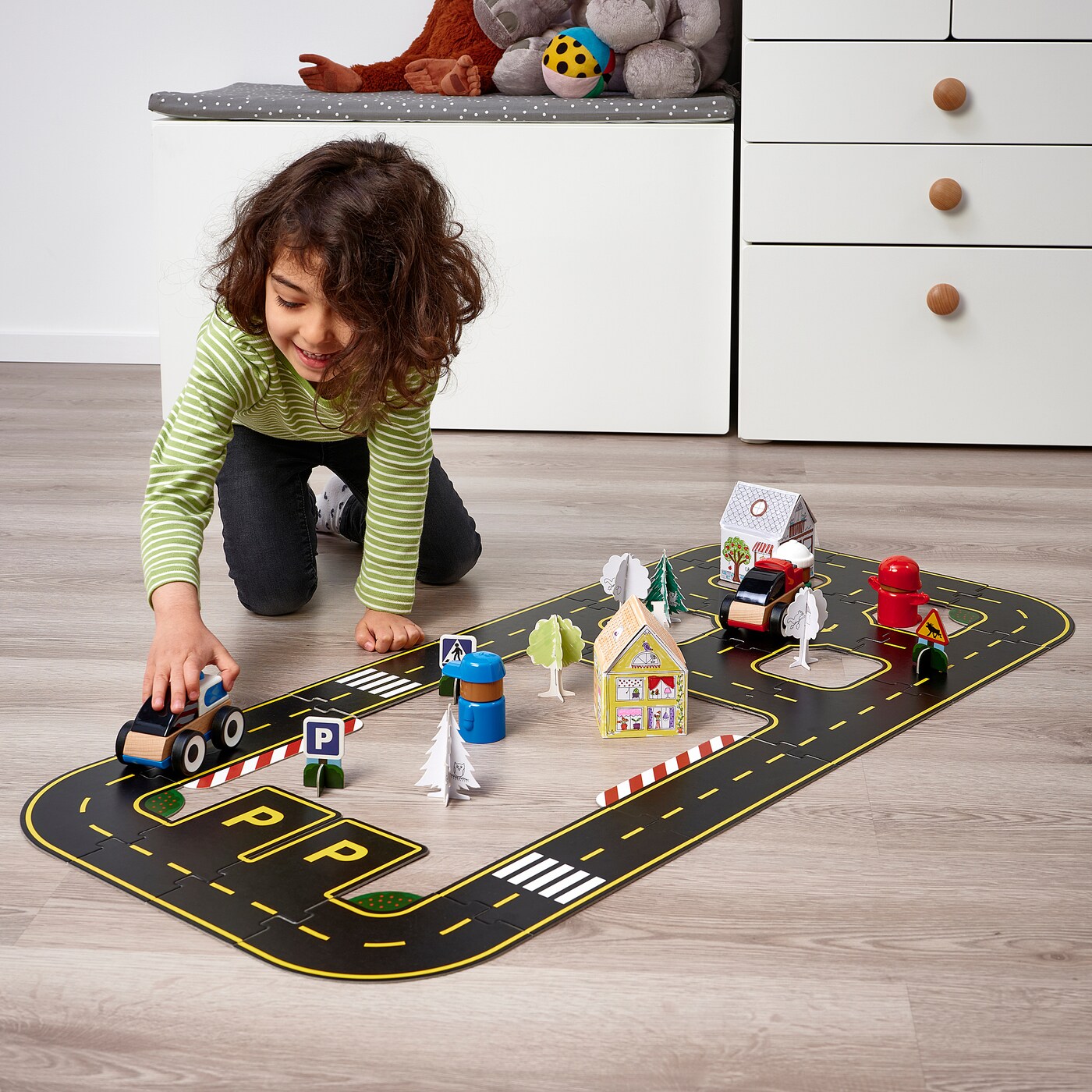 RÄVUNGE 23-piece car track set - IKEA