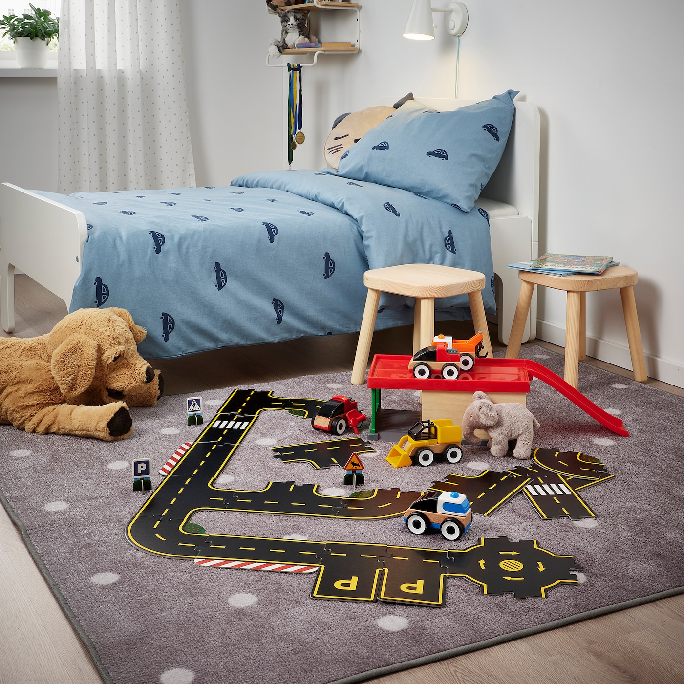 RÄVUNGE 23-piece car track set - IKEA