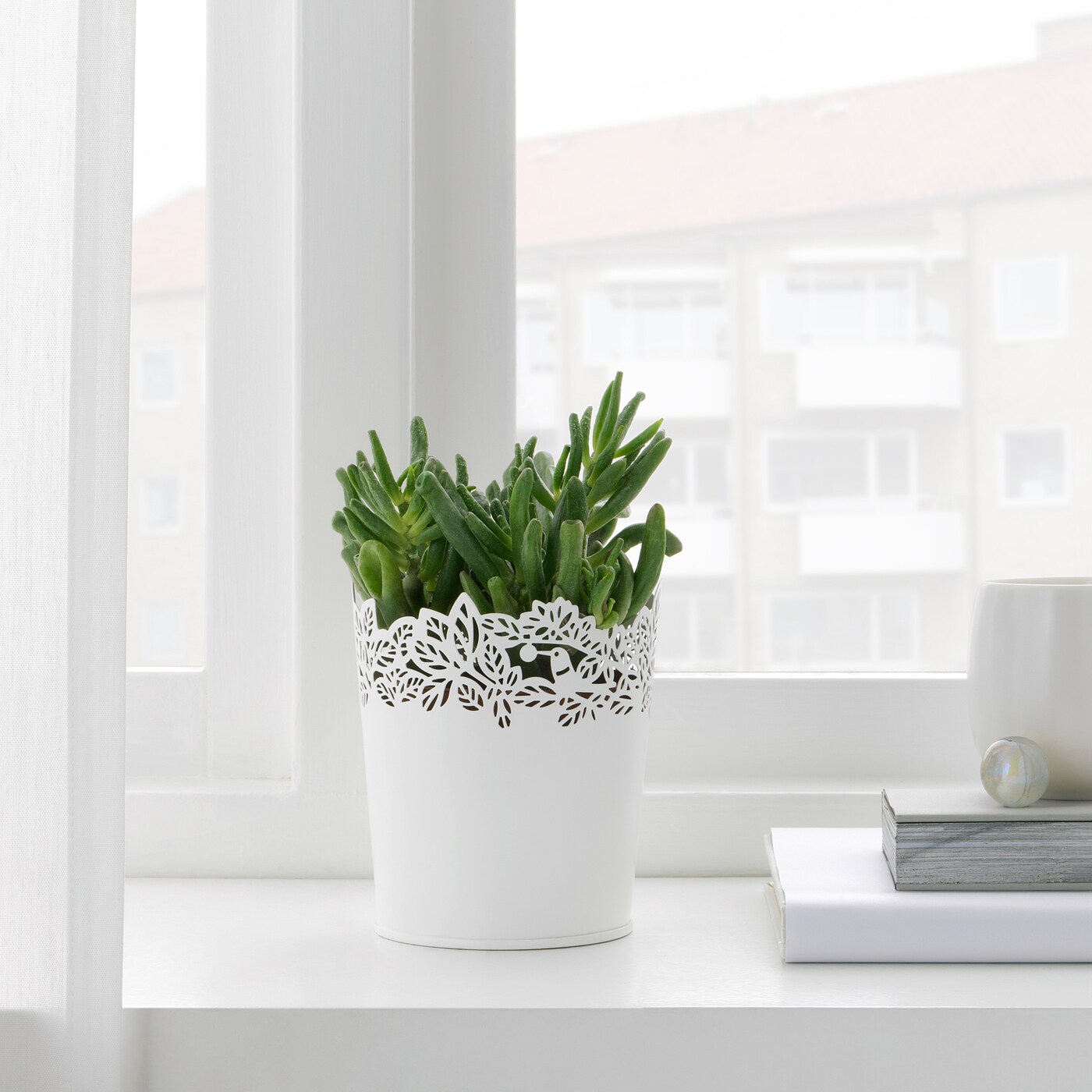 SAMVERKA plant pot white - IKEA