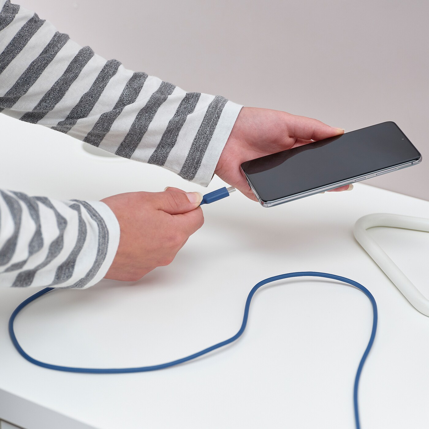 SITTBRUNN USB-C to USB-C blue - IKEA