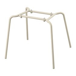 SKÅLSTA chair oak veneer/tubular metal/light grey-beige - IKEA