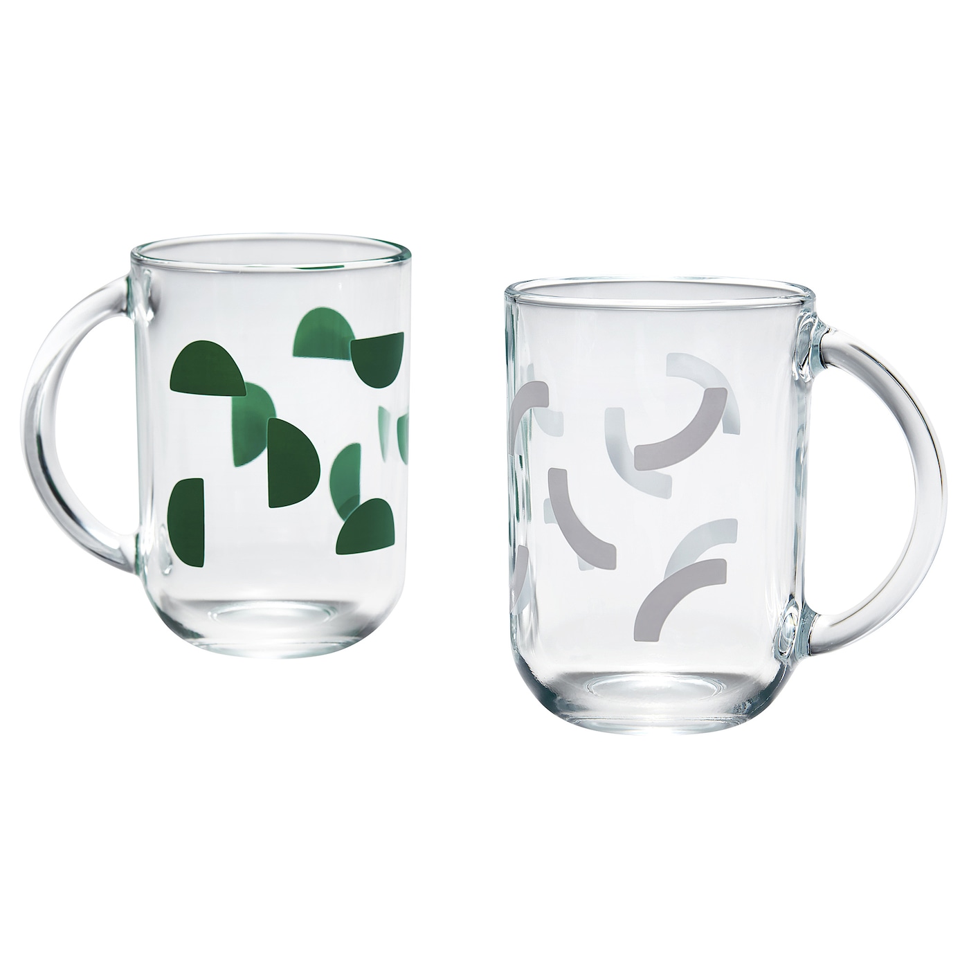 SKEDSTÖR mug mixed colours white/green - IKEA