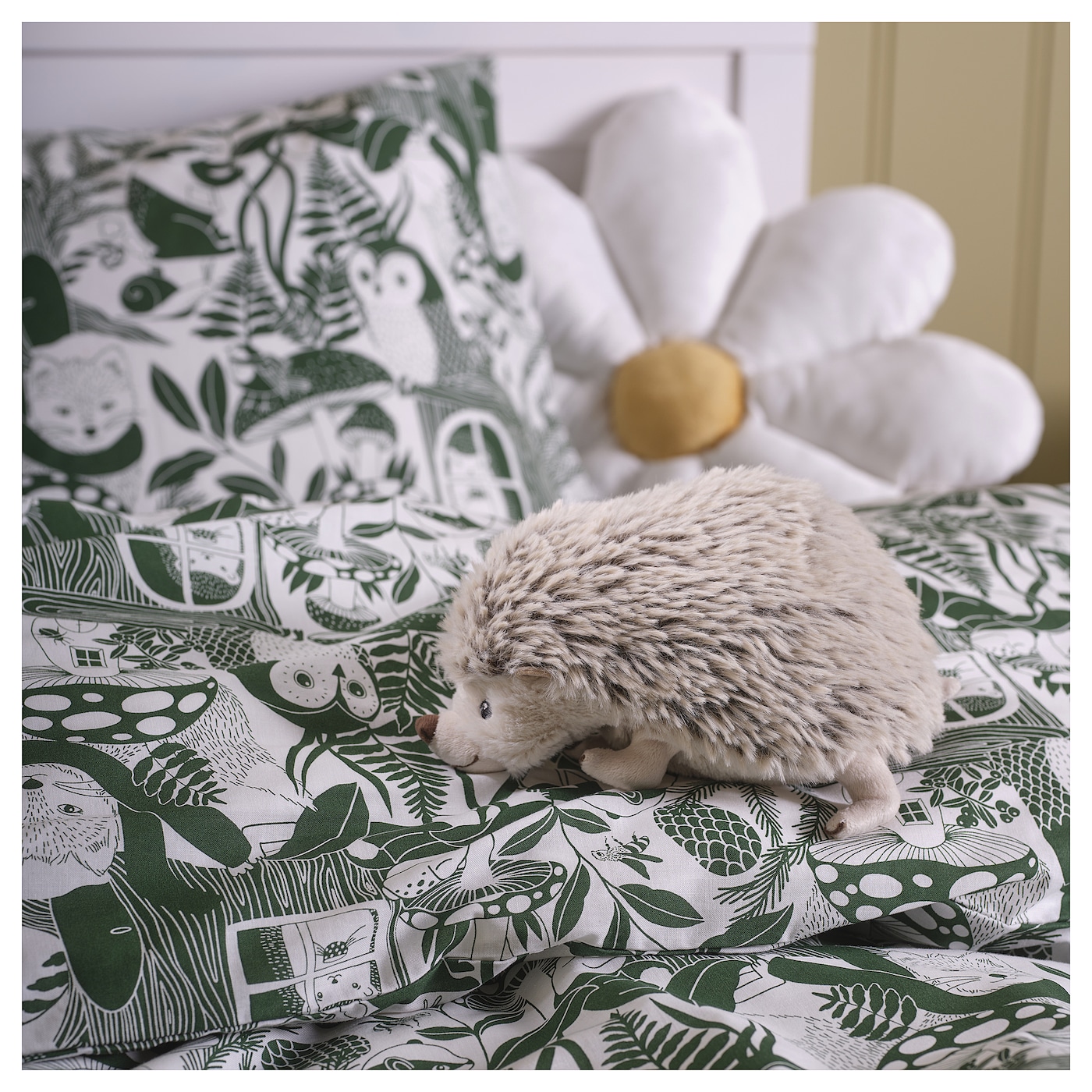 SKOGSDUVA soft toy hedgehog/beige - IKEA