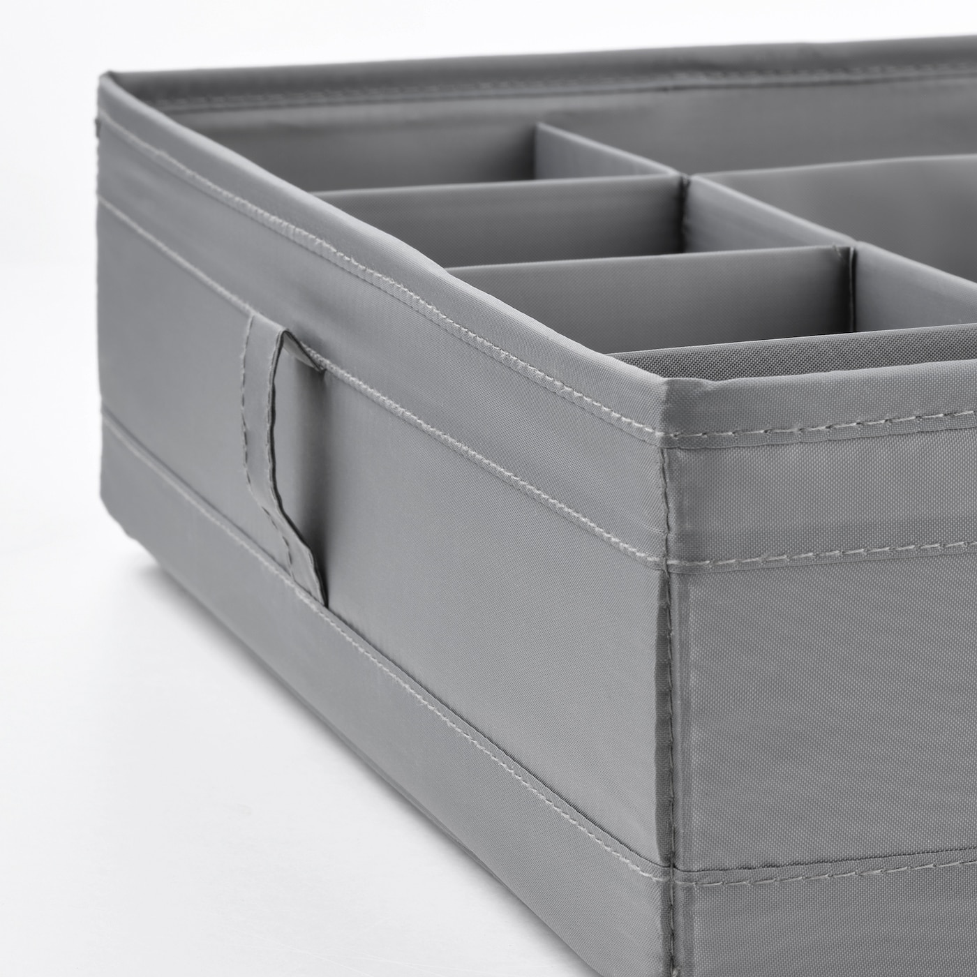 SKUBB box with compartments dark grey IKEA