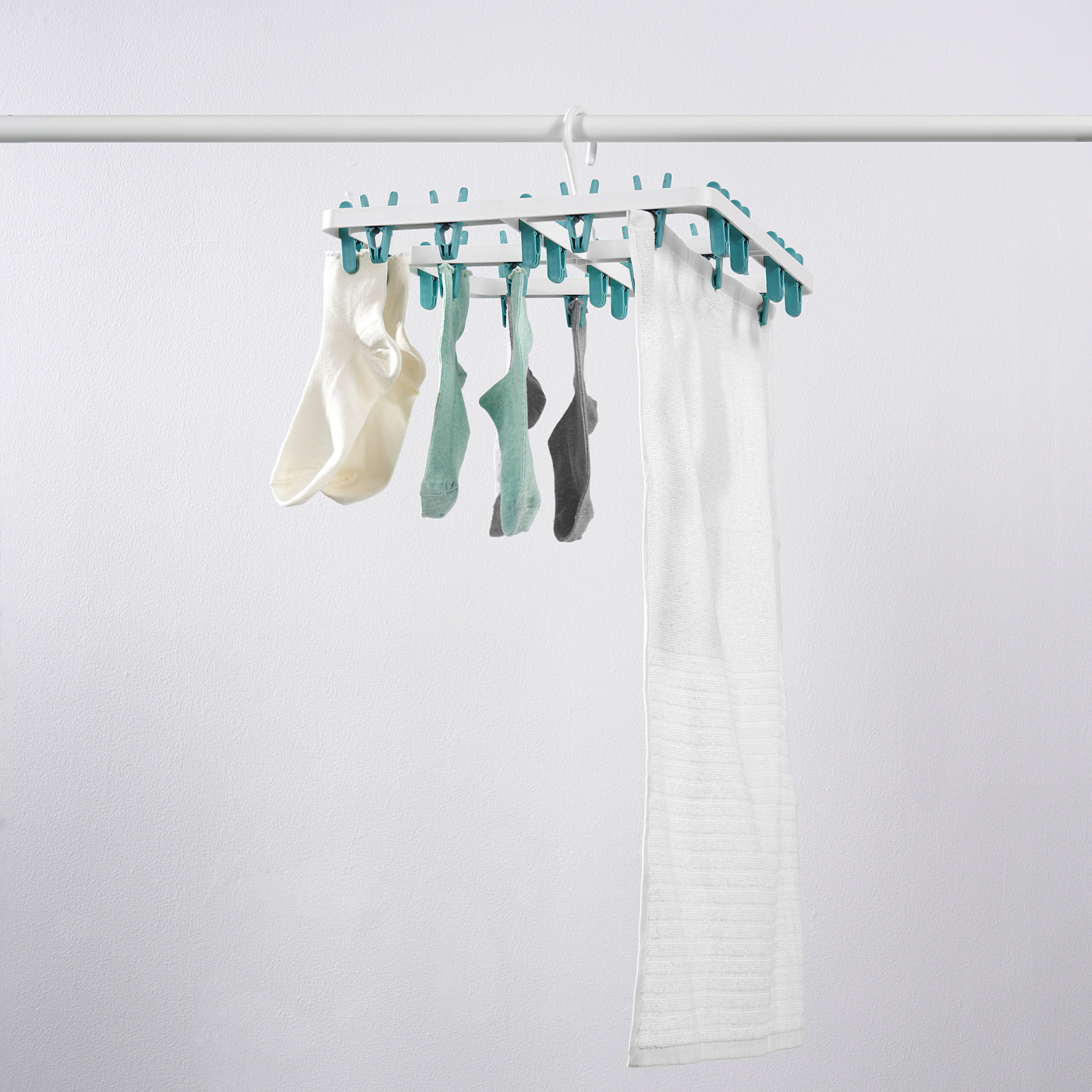 SLIBB hang dryer 24 clothes pegs - IKEA