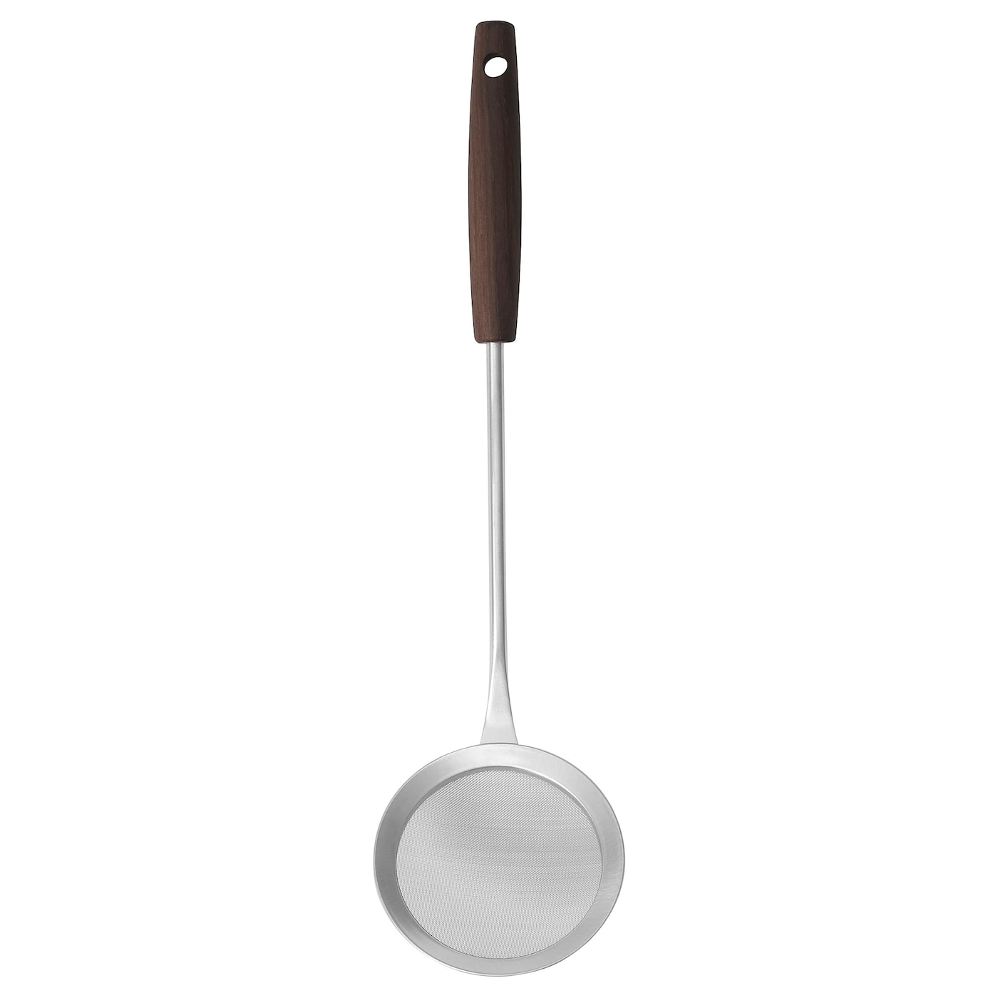SLITSTARK skimmer stainless steel/walnut - IKEA