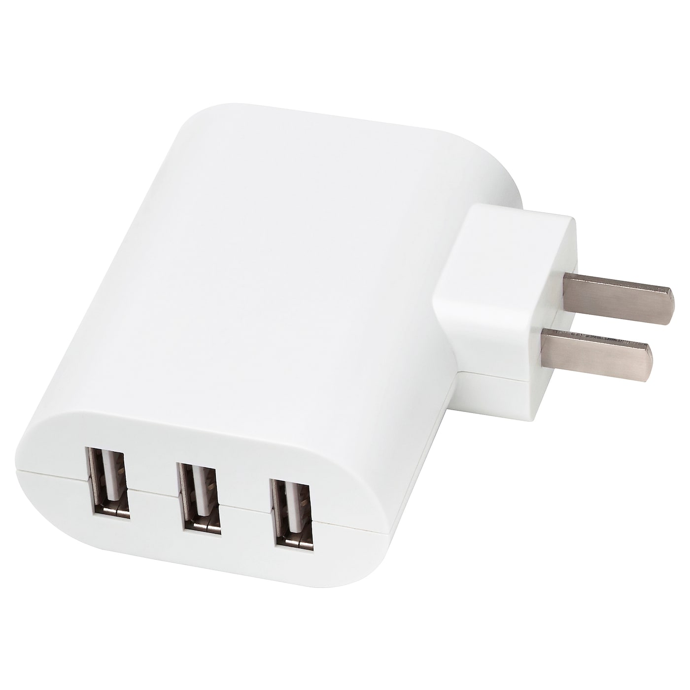 SMÅHAGEL 3-port USB charger white - IKEA