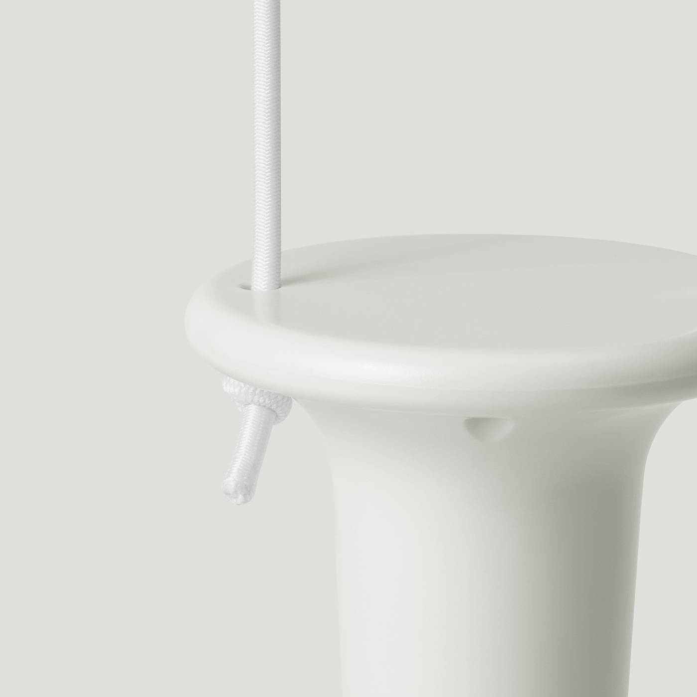 SOLVINDEN LED table lamp battery-operated outdoor/cone-shaped white - IKEA