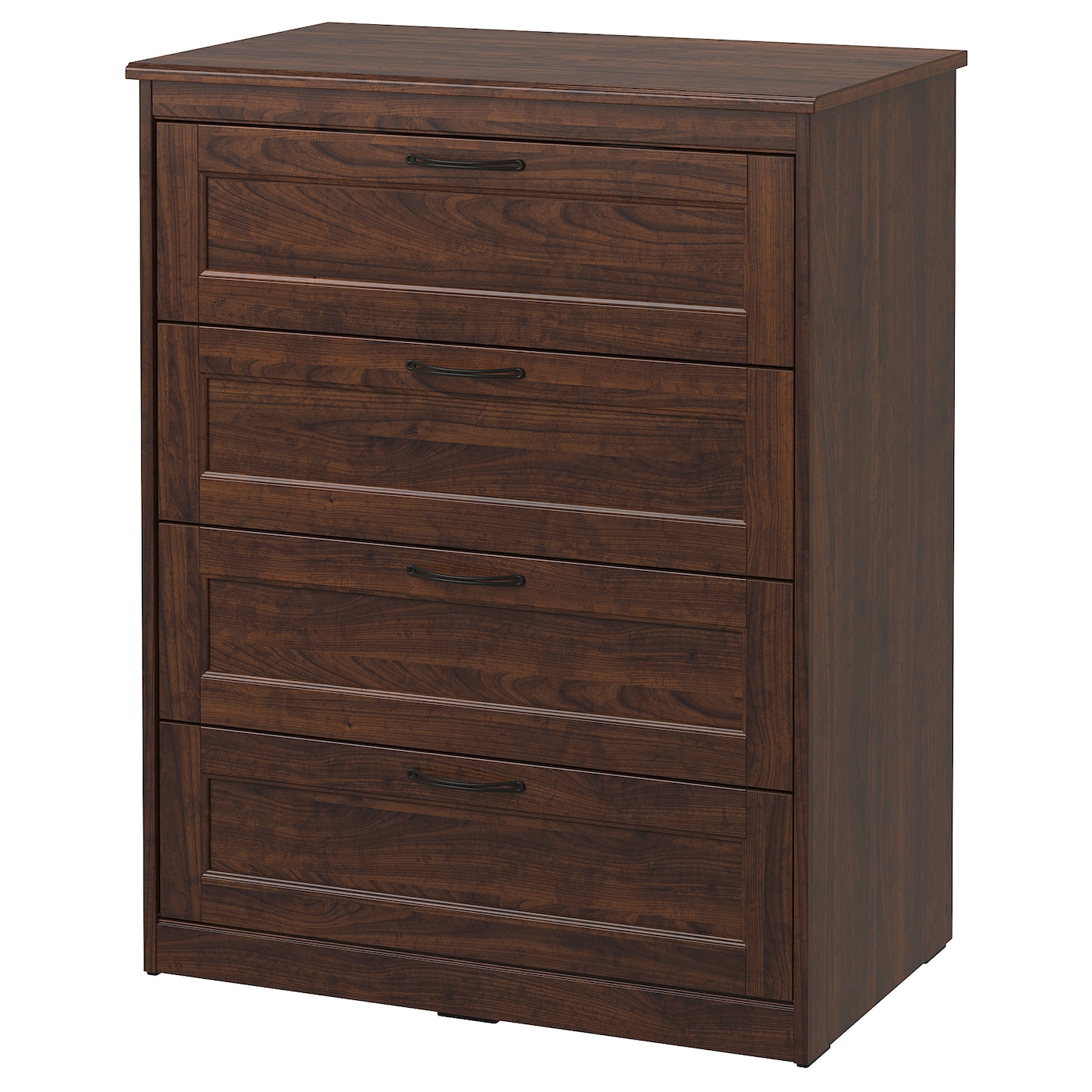 SONGESAND chest of 4 drawers brown - IKEA