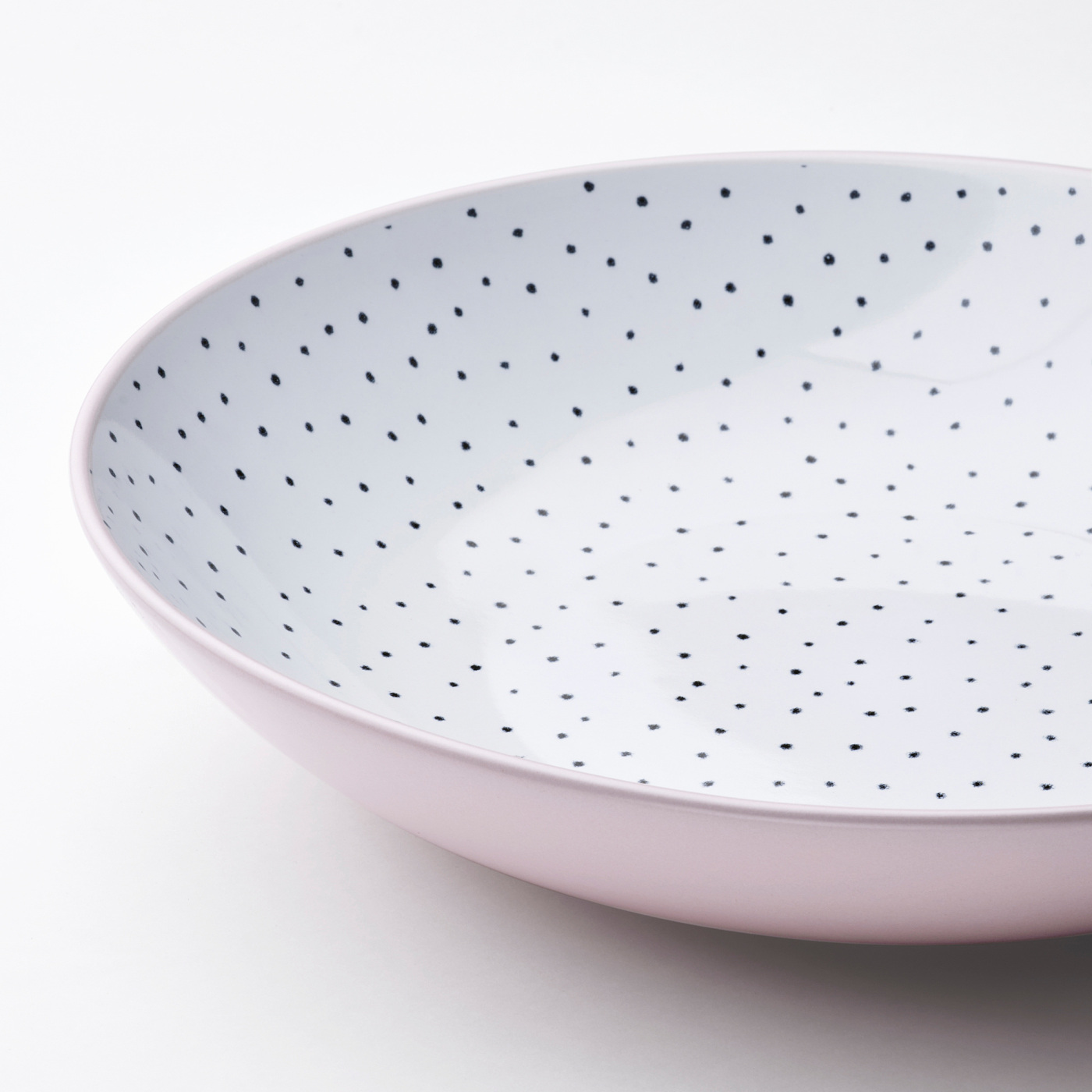 STENTICKA serving bowl pink - IKEA