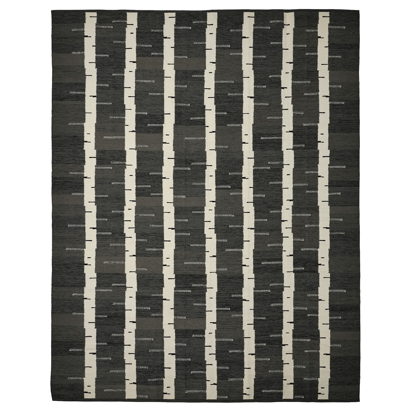 STOCKHOLM 2025 rug, flatwoven grey/white/black handwoven - IKEA