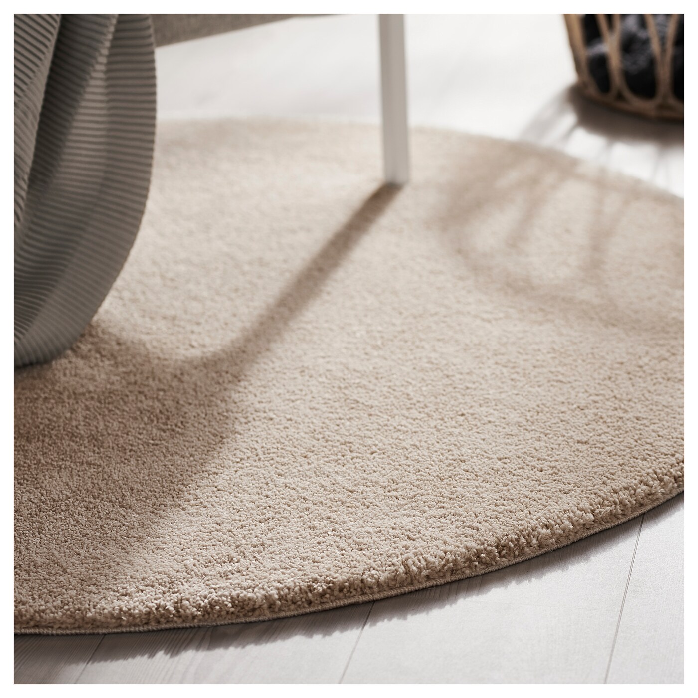 STOENSE rug, low pile off-white - IKEA