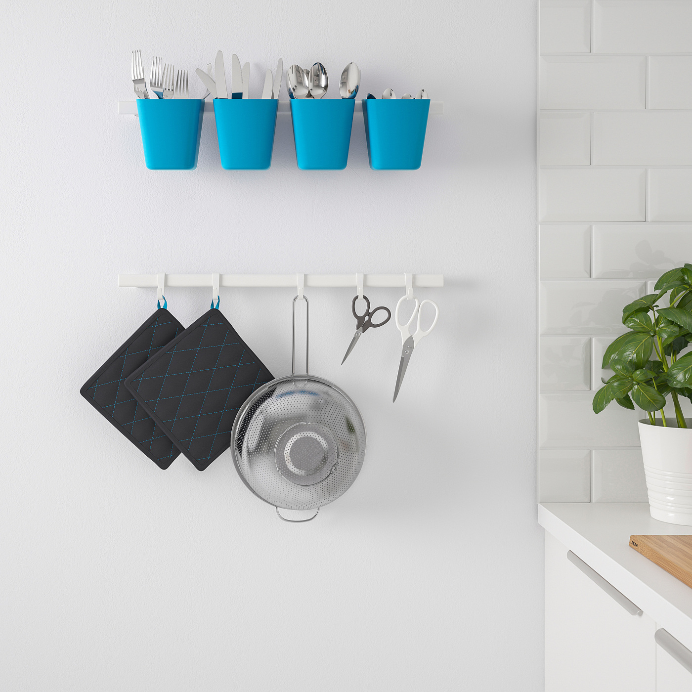SUNNERSTA container blue - IKEA