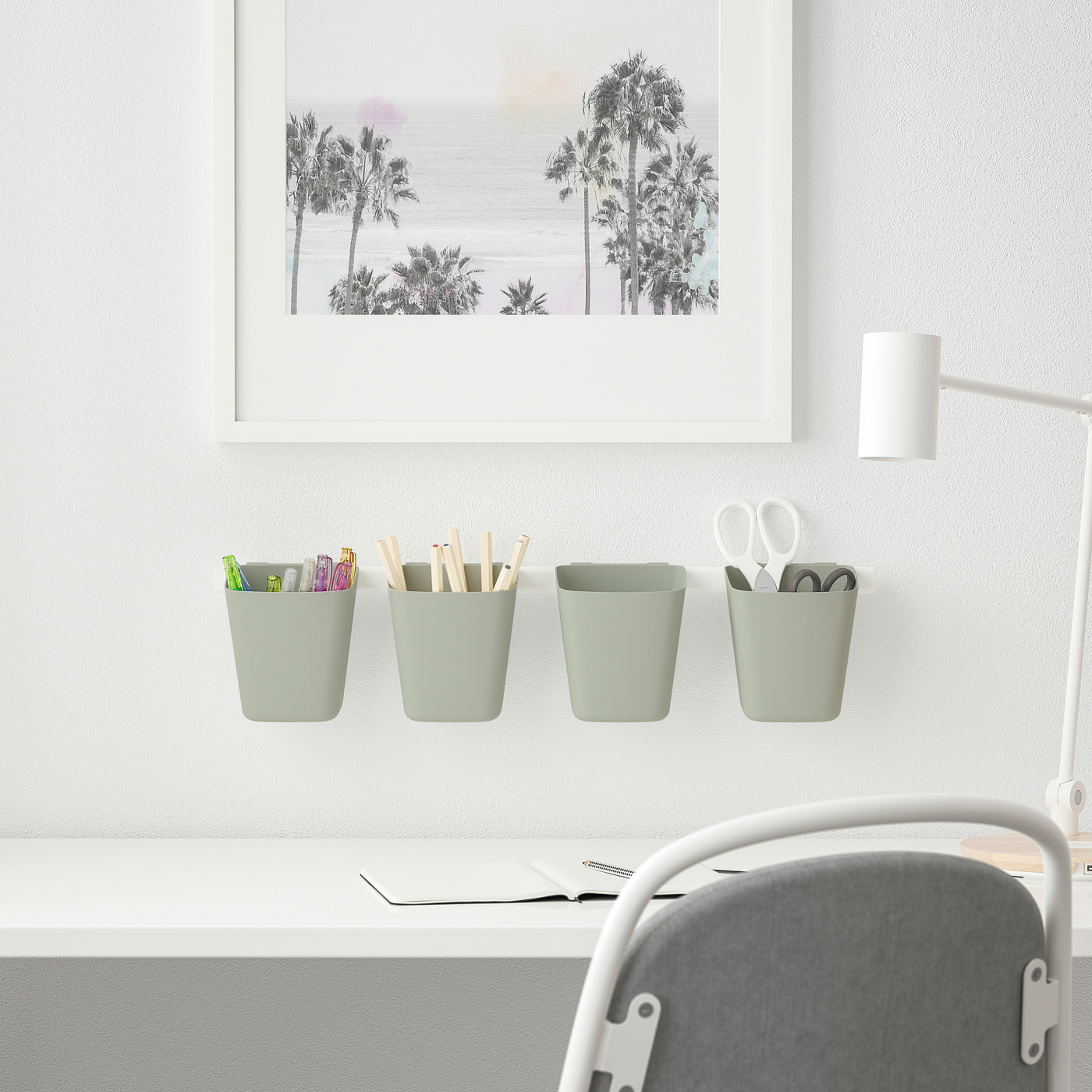 SUNNERSTA container pale green - IKEA