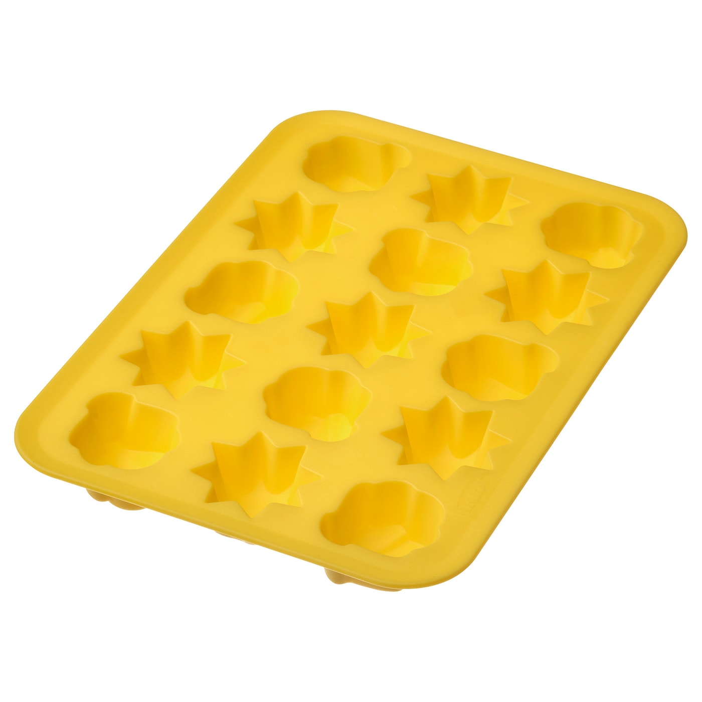 Yellow ice cubes store