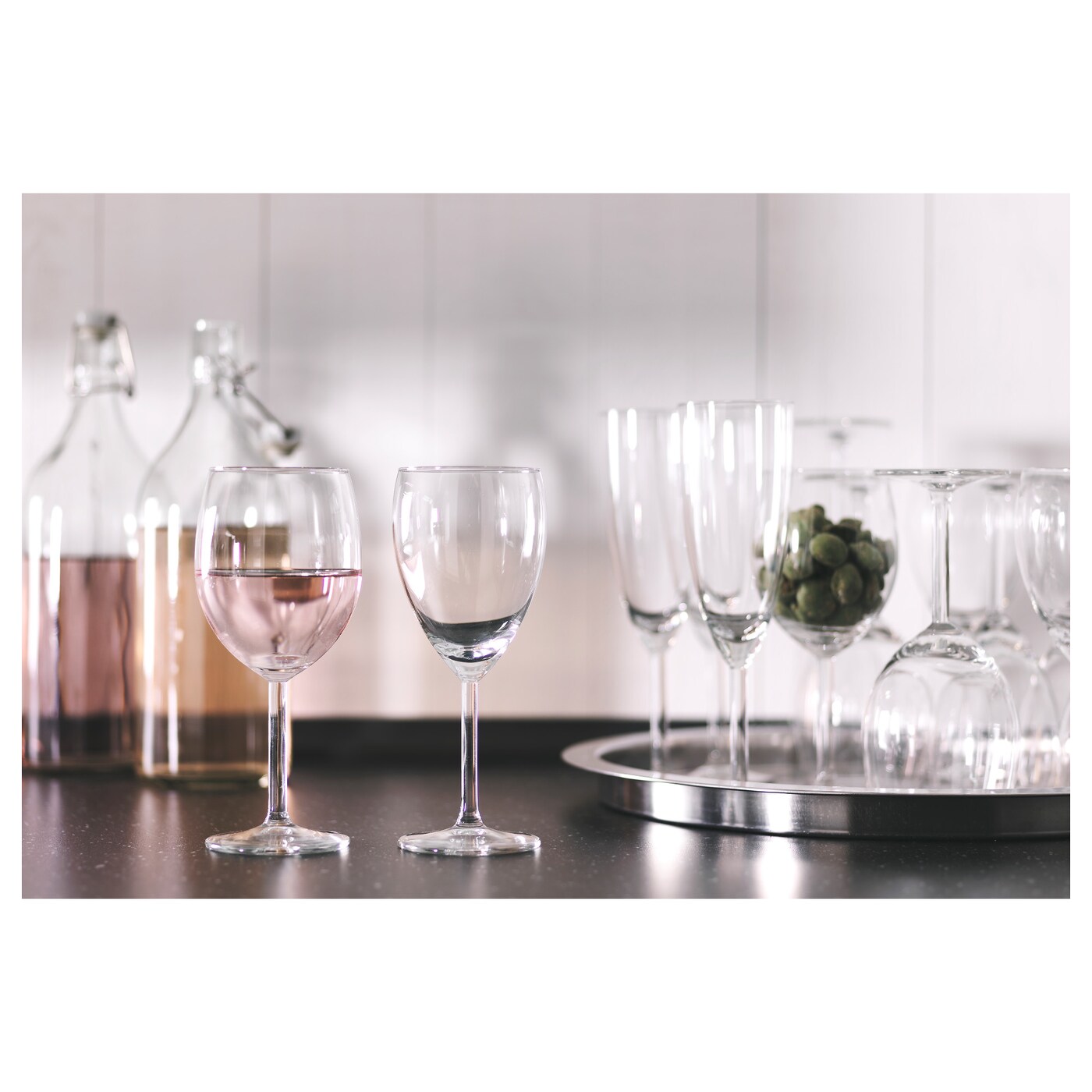 SVALKA wine glass clear glass - IKEA